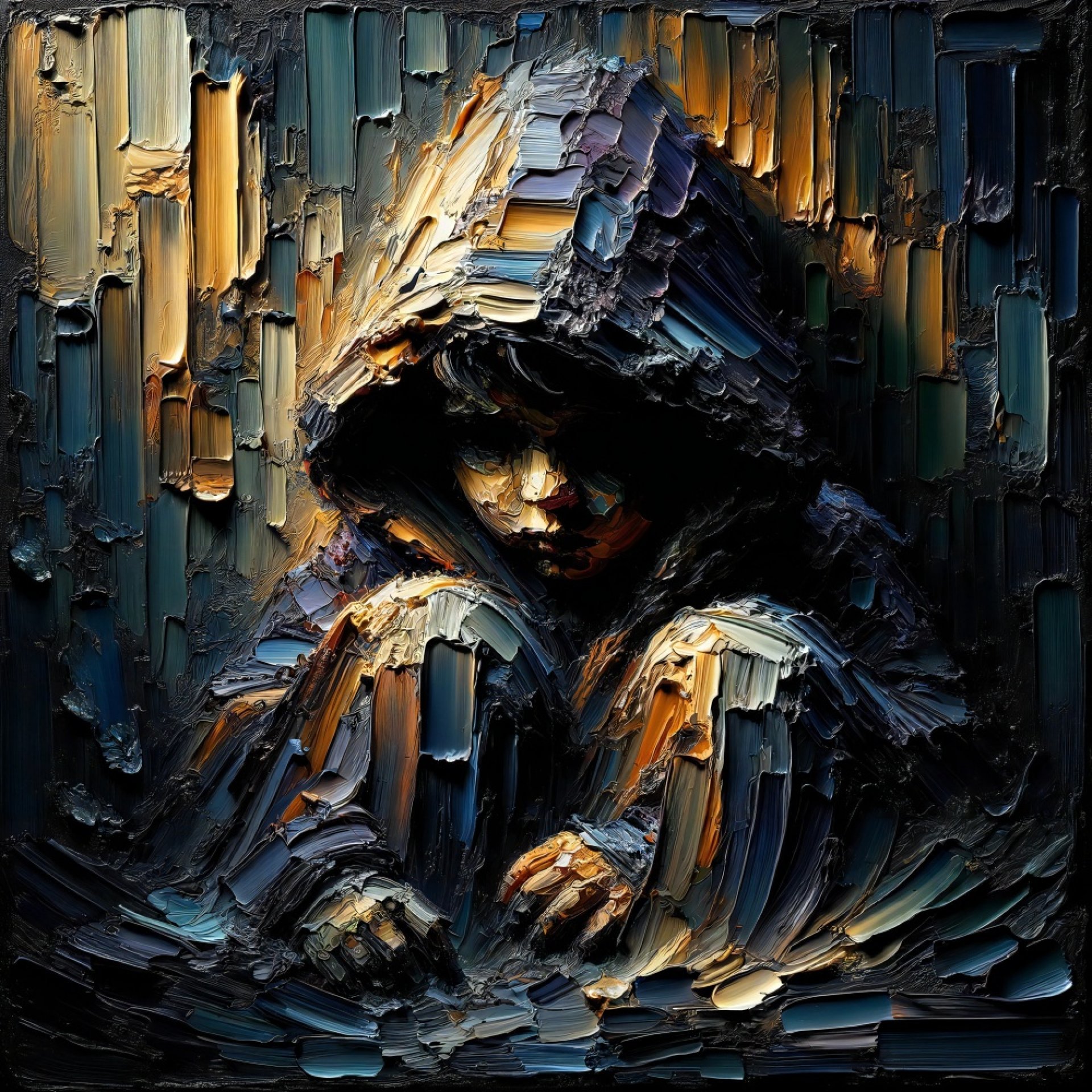 Shadows of Self Digital Art - Zino12 - Jose Art Gallery