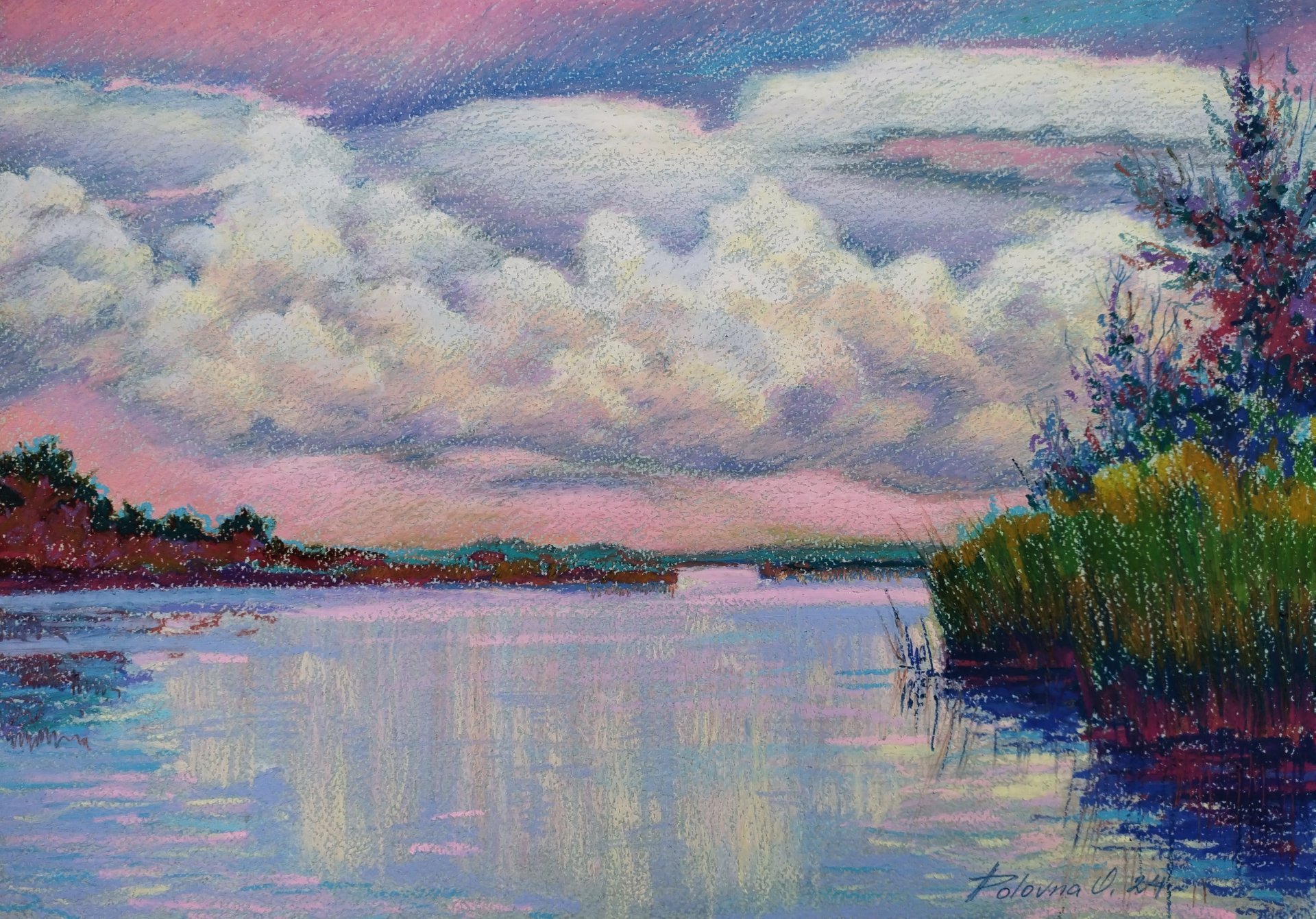 Calm Painting by Olena Polovna - Jose Art Gallery