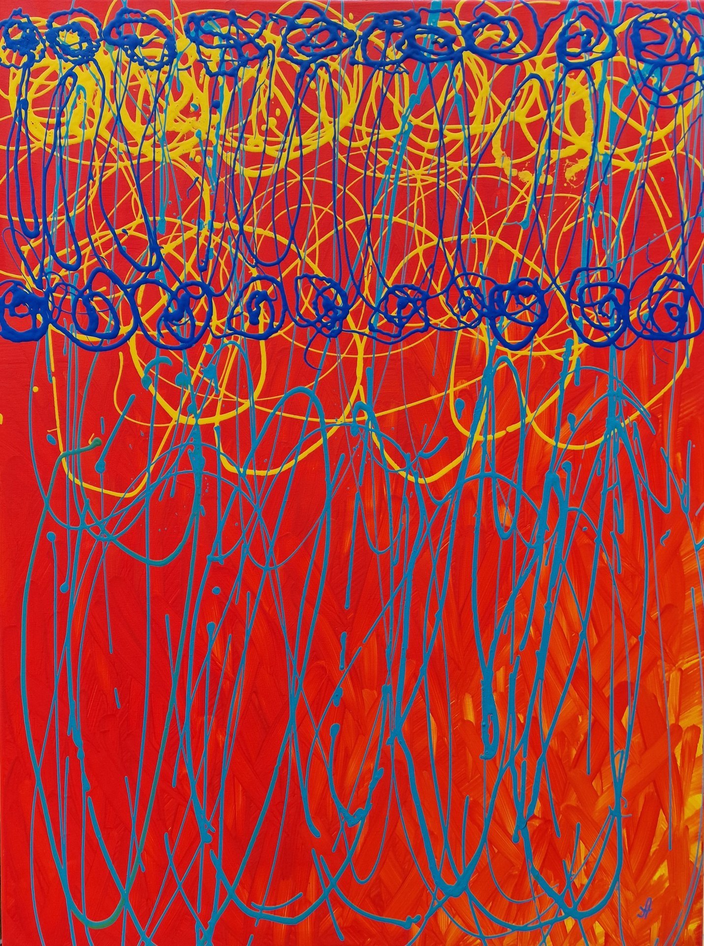 Celebration Painting by Anastasiia Doro - Jose Art Gallery