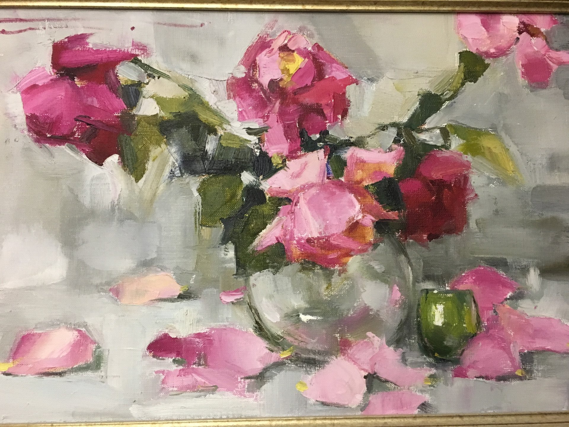 Ros Painting by Jana Golubiatnikova - Jose Art Gallery