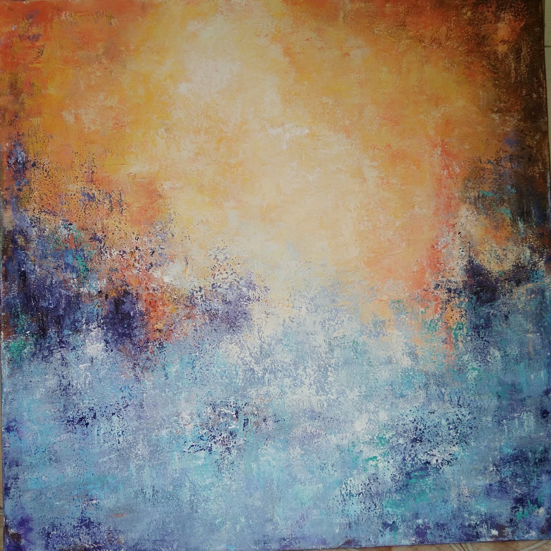 Good morning sun! Painting by Nataliia Nausevich