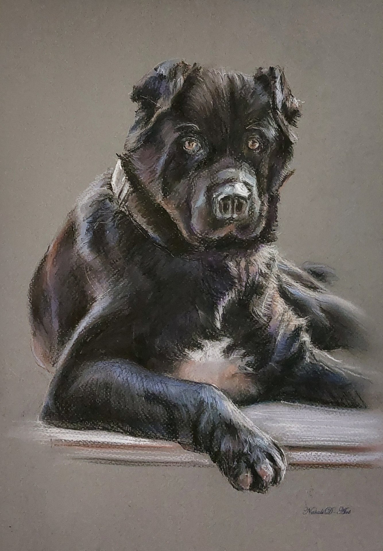 My pastelsHandsome Drawing - Natali Diduh - Jose Art Gallery