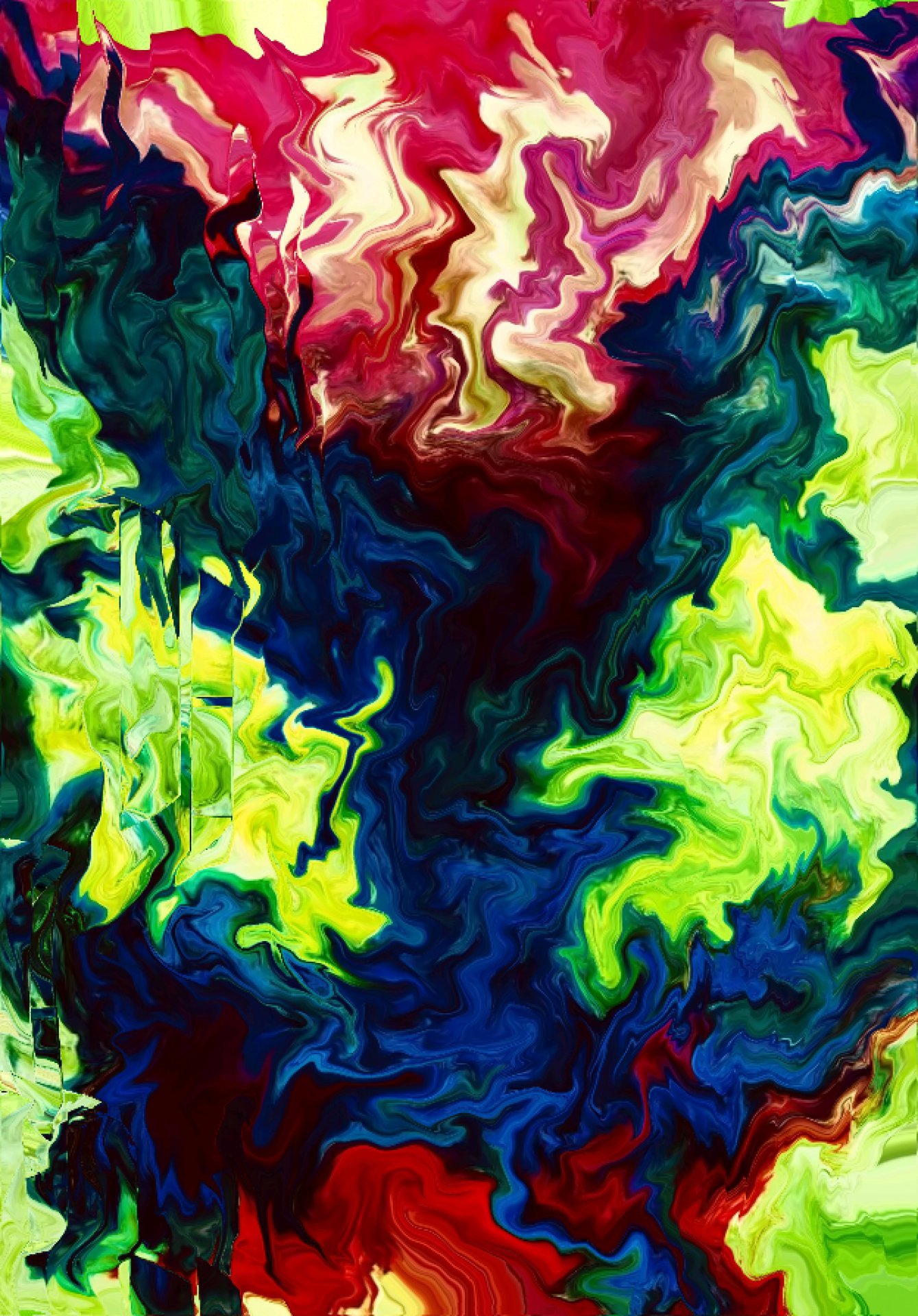 Colorful Fractal Design 2024 Digital Art - Binod Dawadi