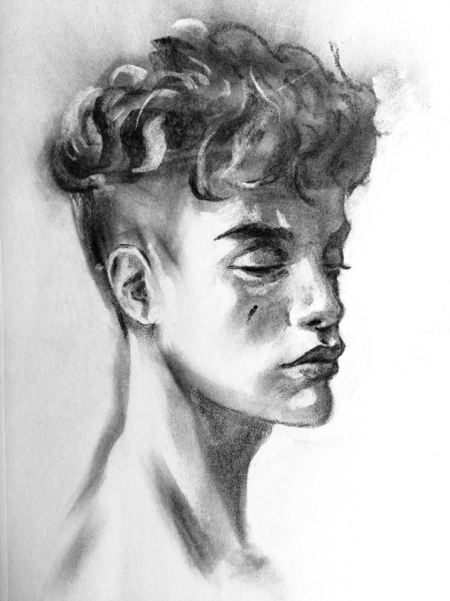 Divine boy Drawing - Oddonkey - Jose Art Gallery