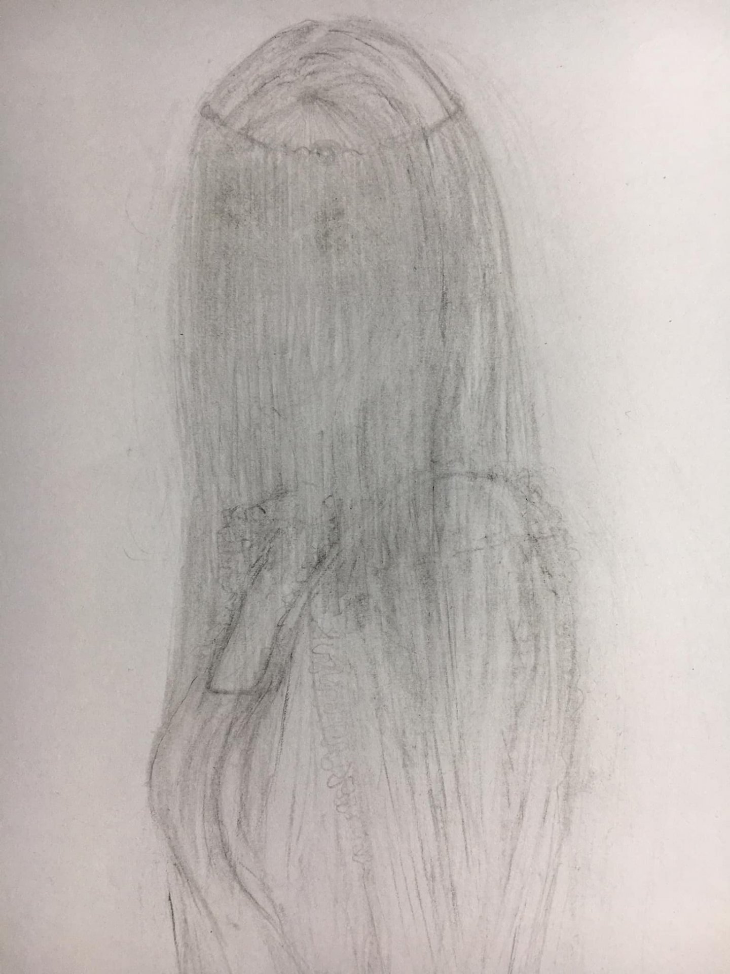 Faceless woman Drawing - lepytheas - Jose Art Gallery