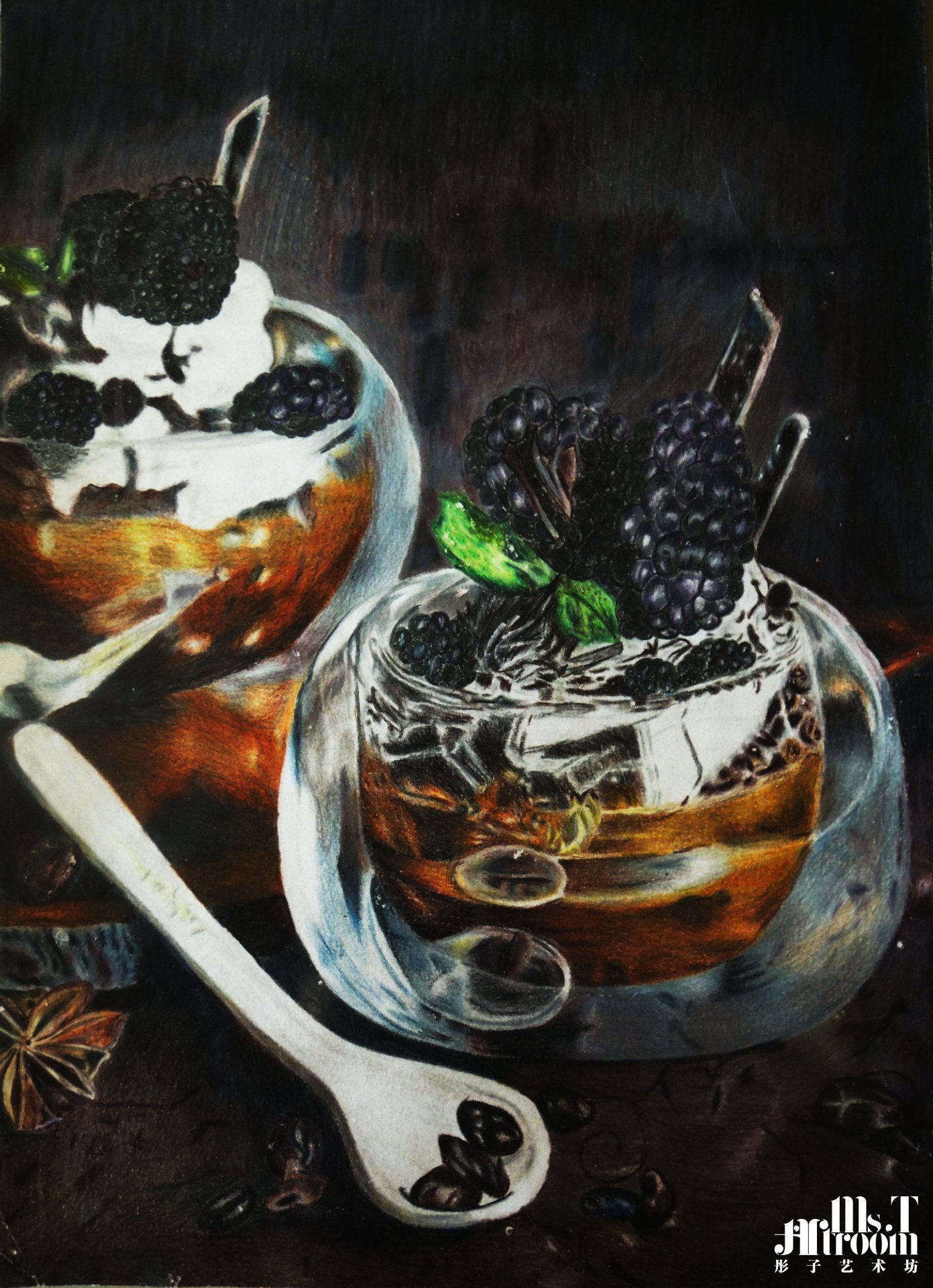 DESSERT Drawing - Ms T Artroom - Jose Art Gallery