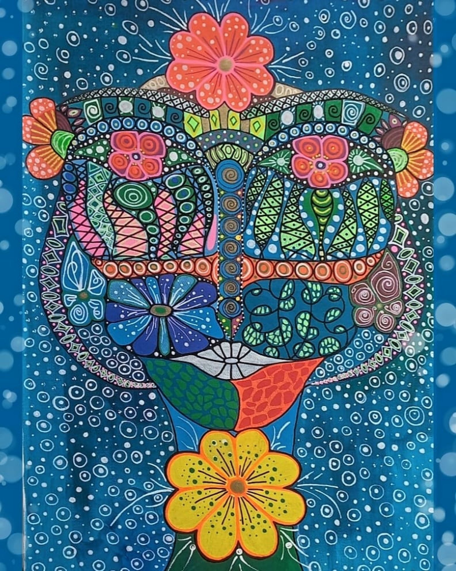 PORTRAIT OF APRIL Painting by Gaya Renée Green