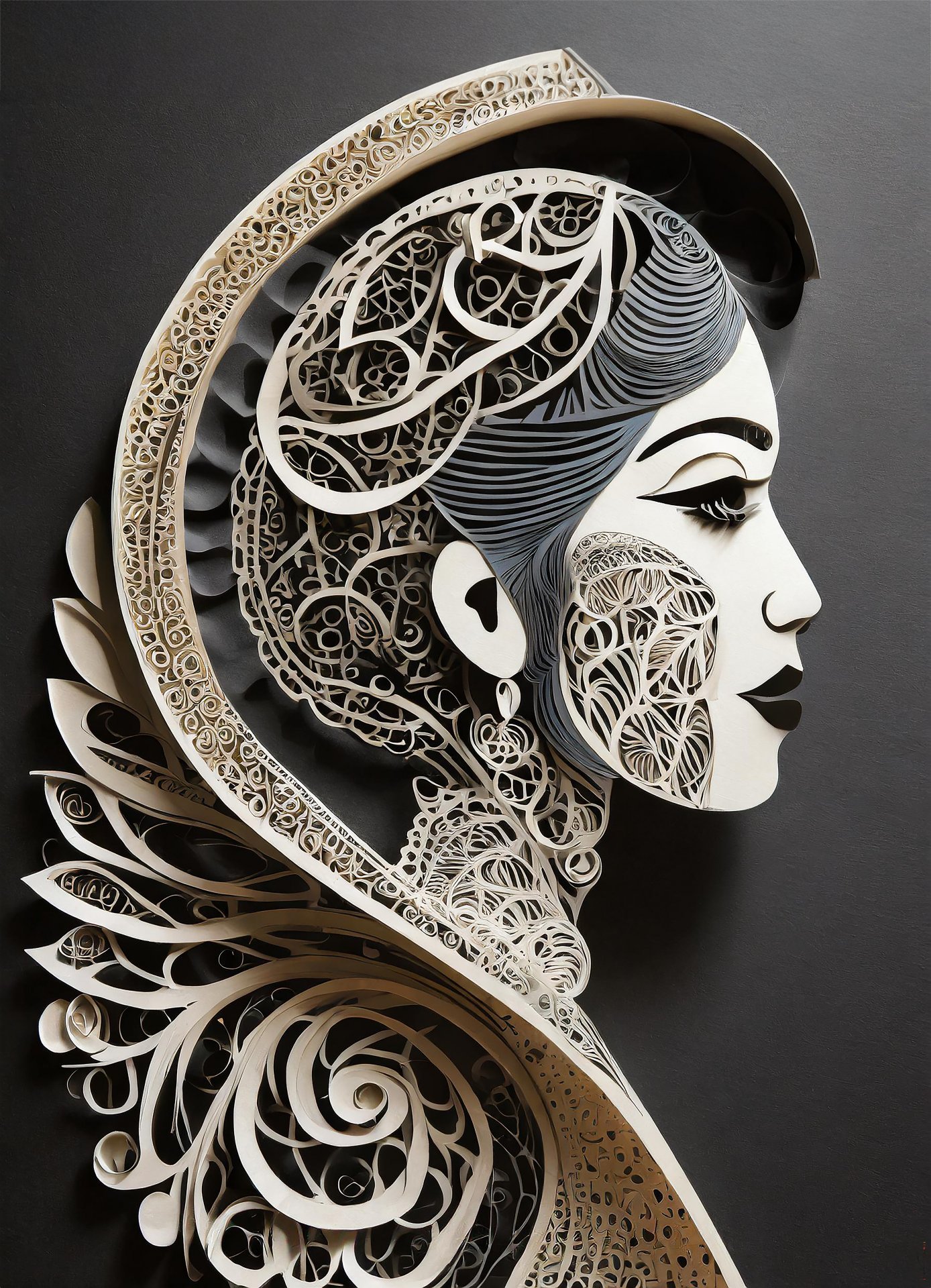 Intricate Essence Painting by Praphul Garg