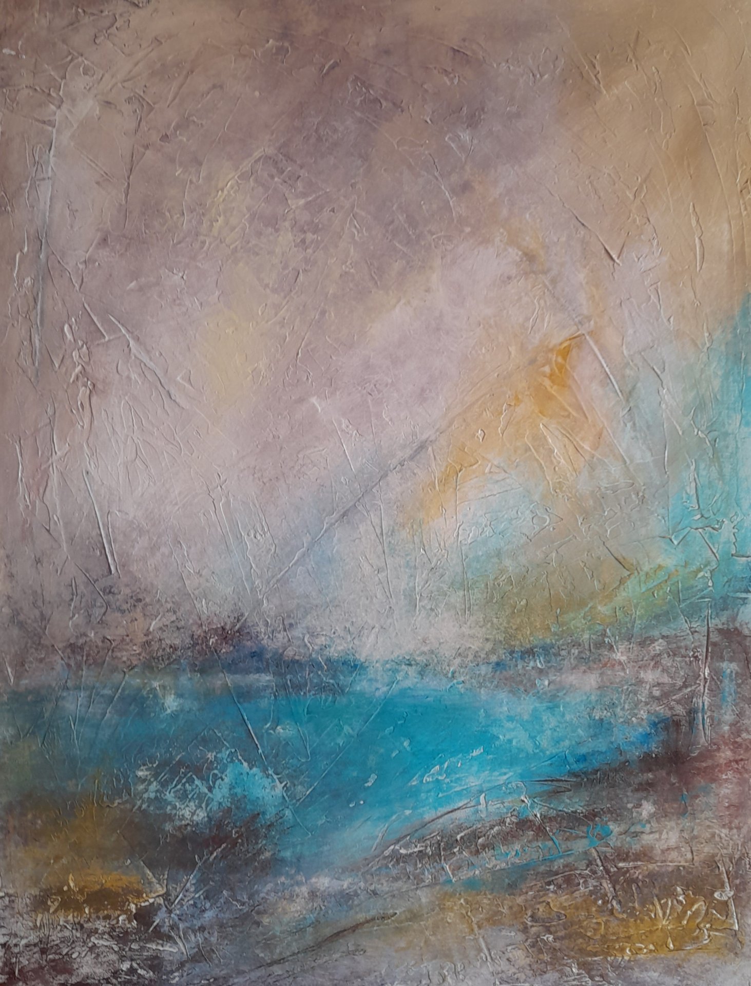 Inner peace Painting by Roser JB - Jose Art Gallery