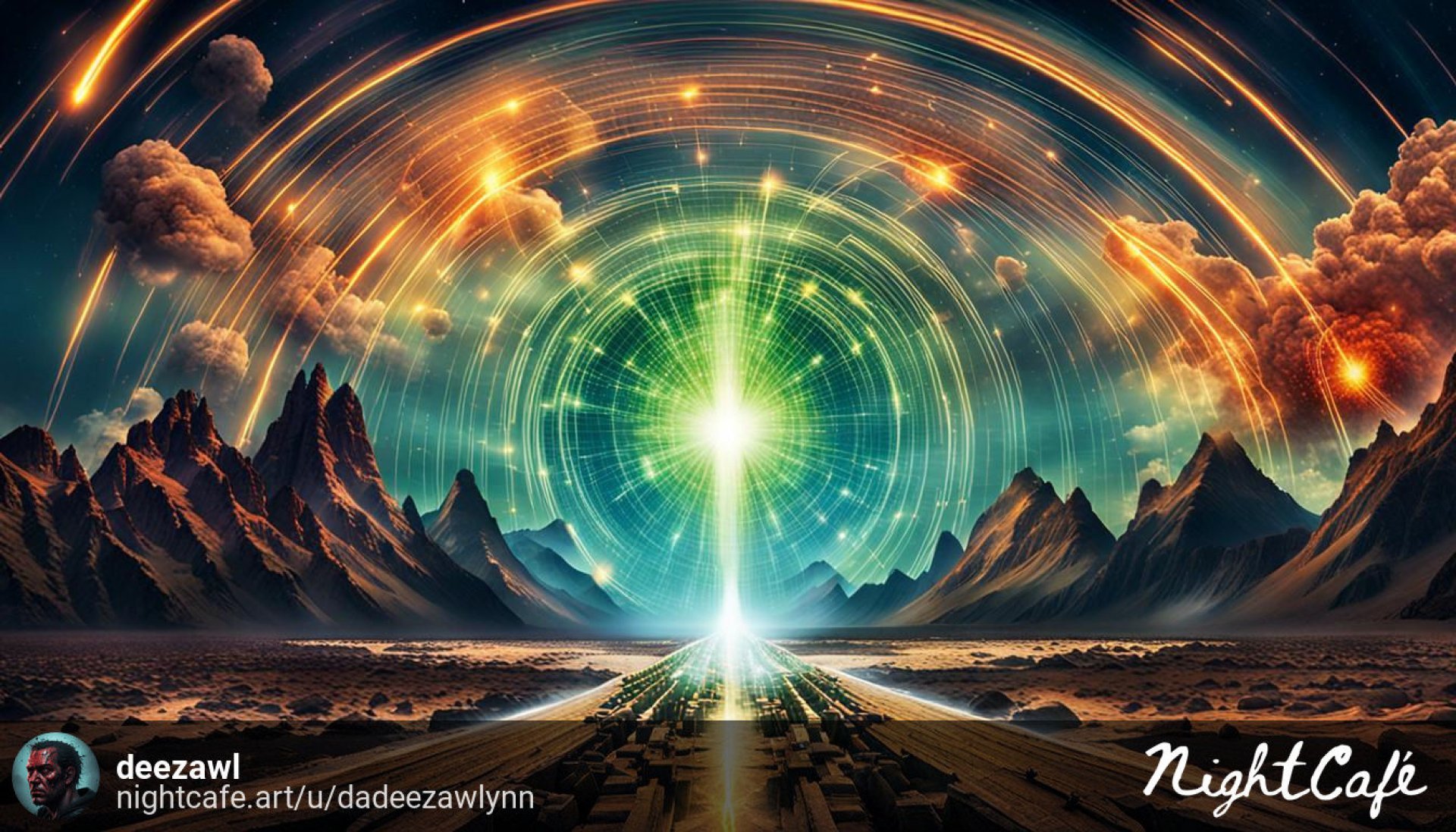 Aurora Borealis: Digital Dreamscape Digital Art - Iam Sumassoh