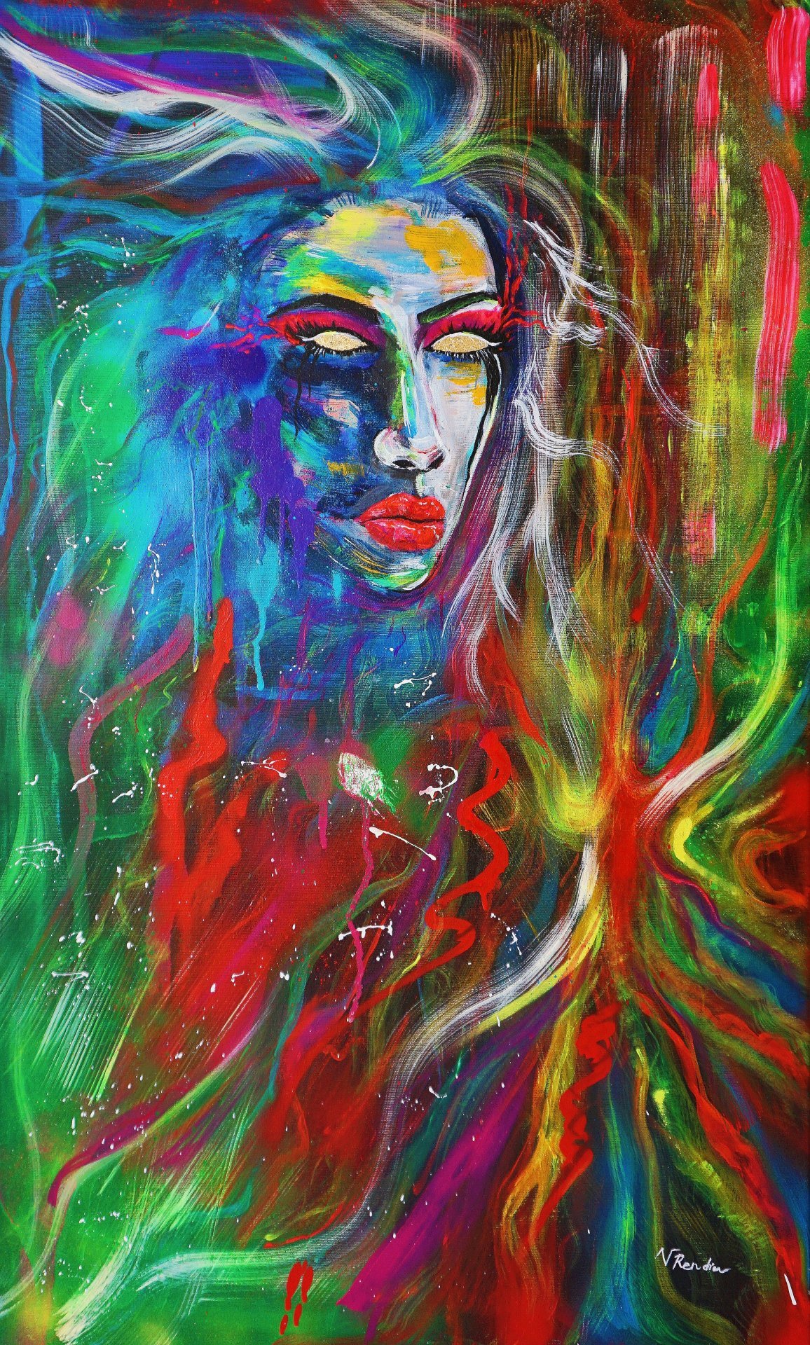 Abstract Emotion Art