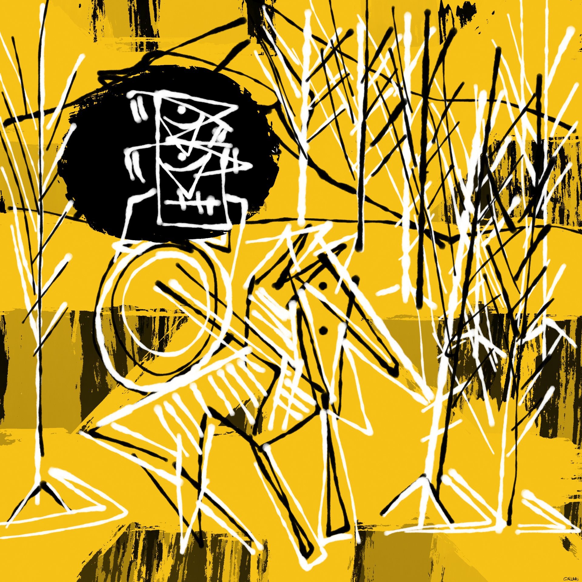 Cowboy Digital Art - Konstantin Gallari(Turkov)