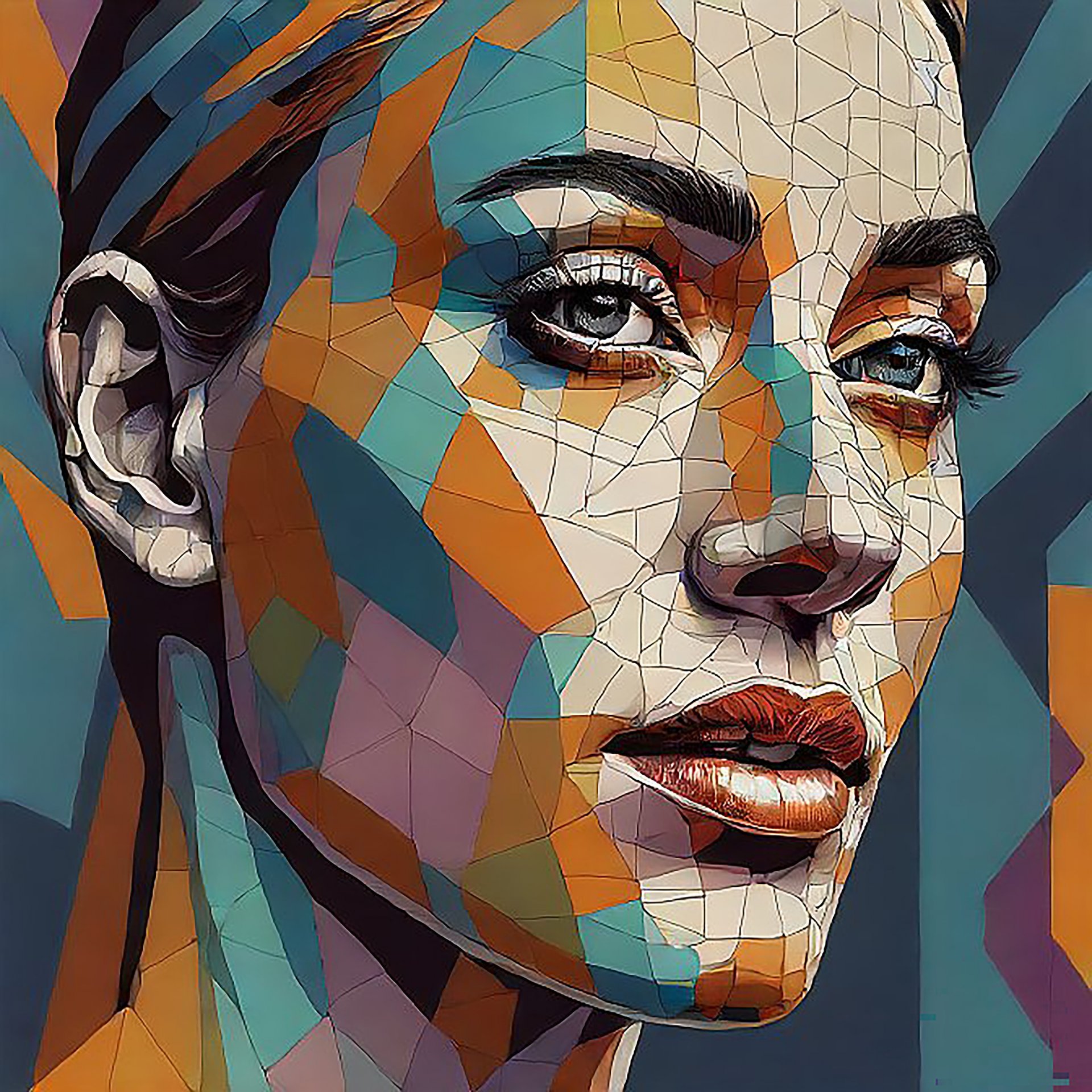 Facets of Expression Digital Art - Praphul Garg