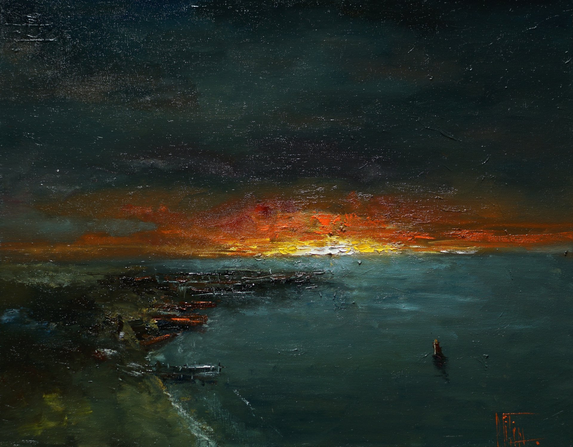 Passing life Painting by filin - Jose Art Gallery