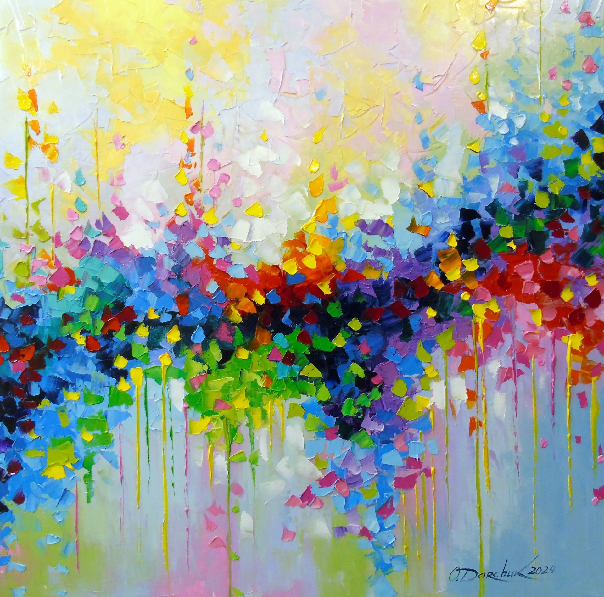 Masterly play of color Painting by Olha Darchuk