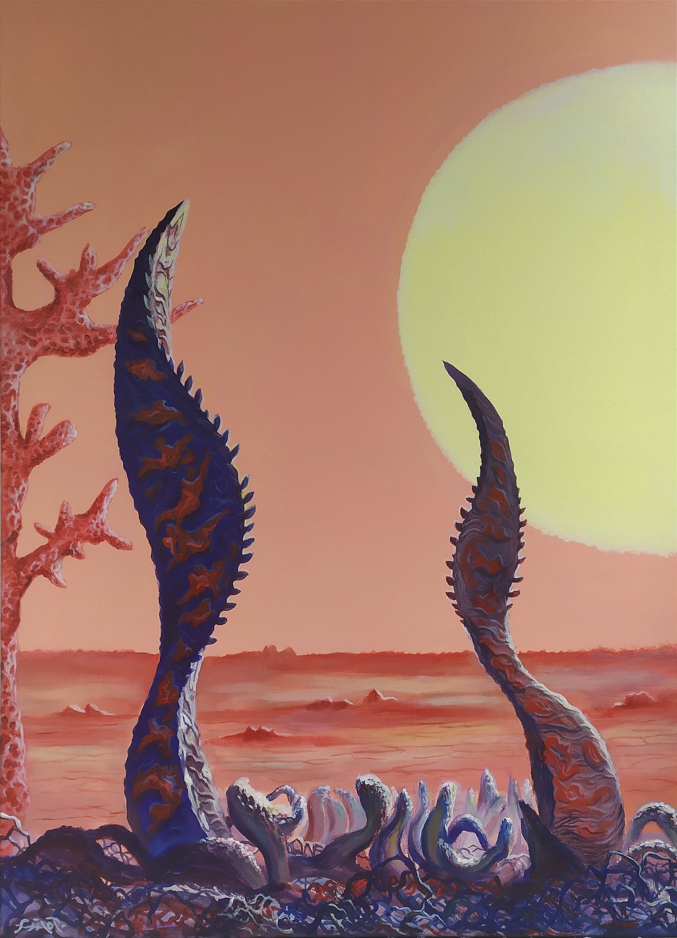 Drought Painting by Anton Amit - Jose Art Gallery