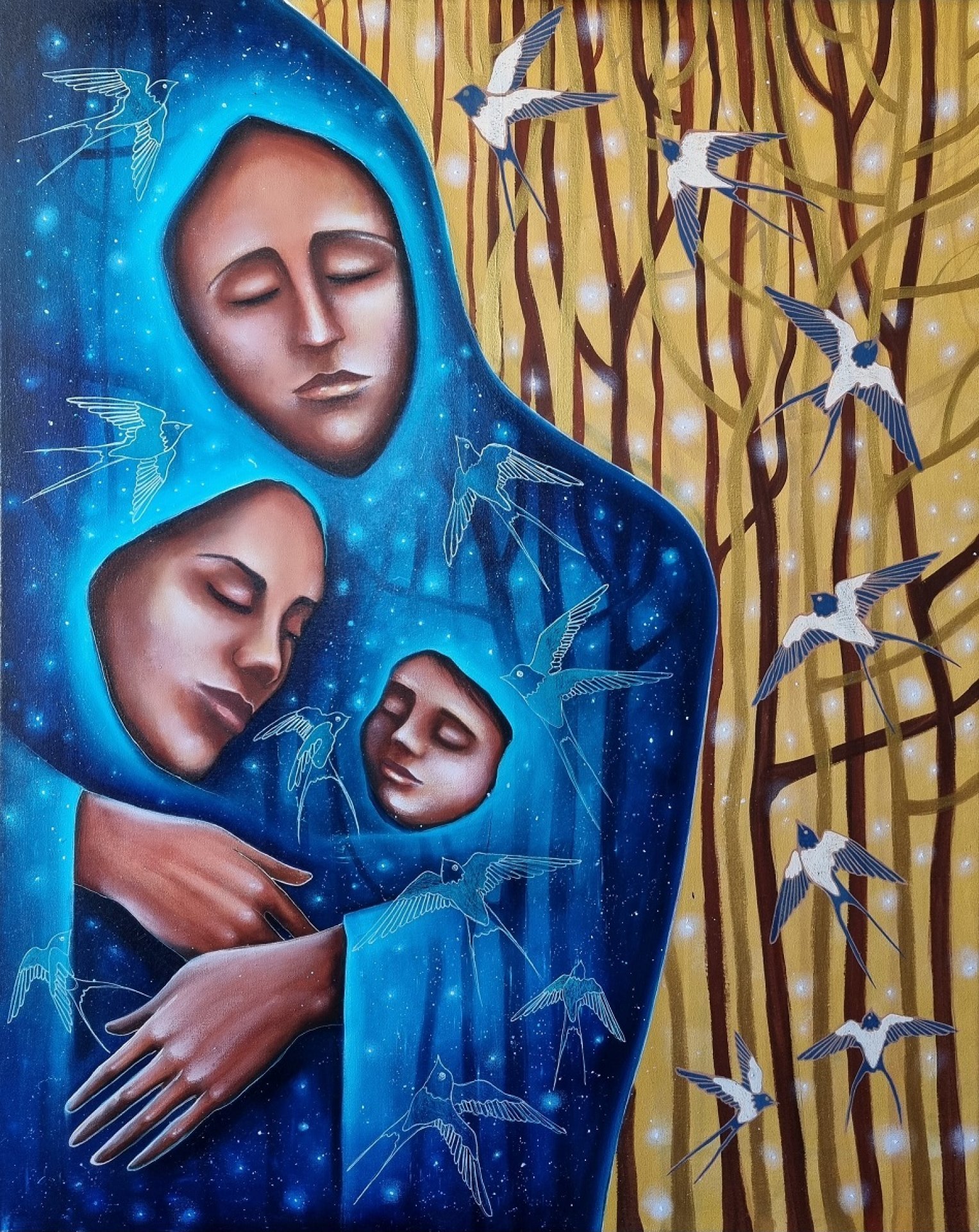 Generations Painting by LillasArt - Jose Art Gallery