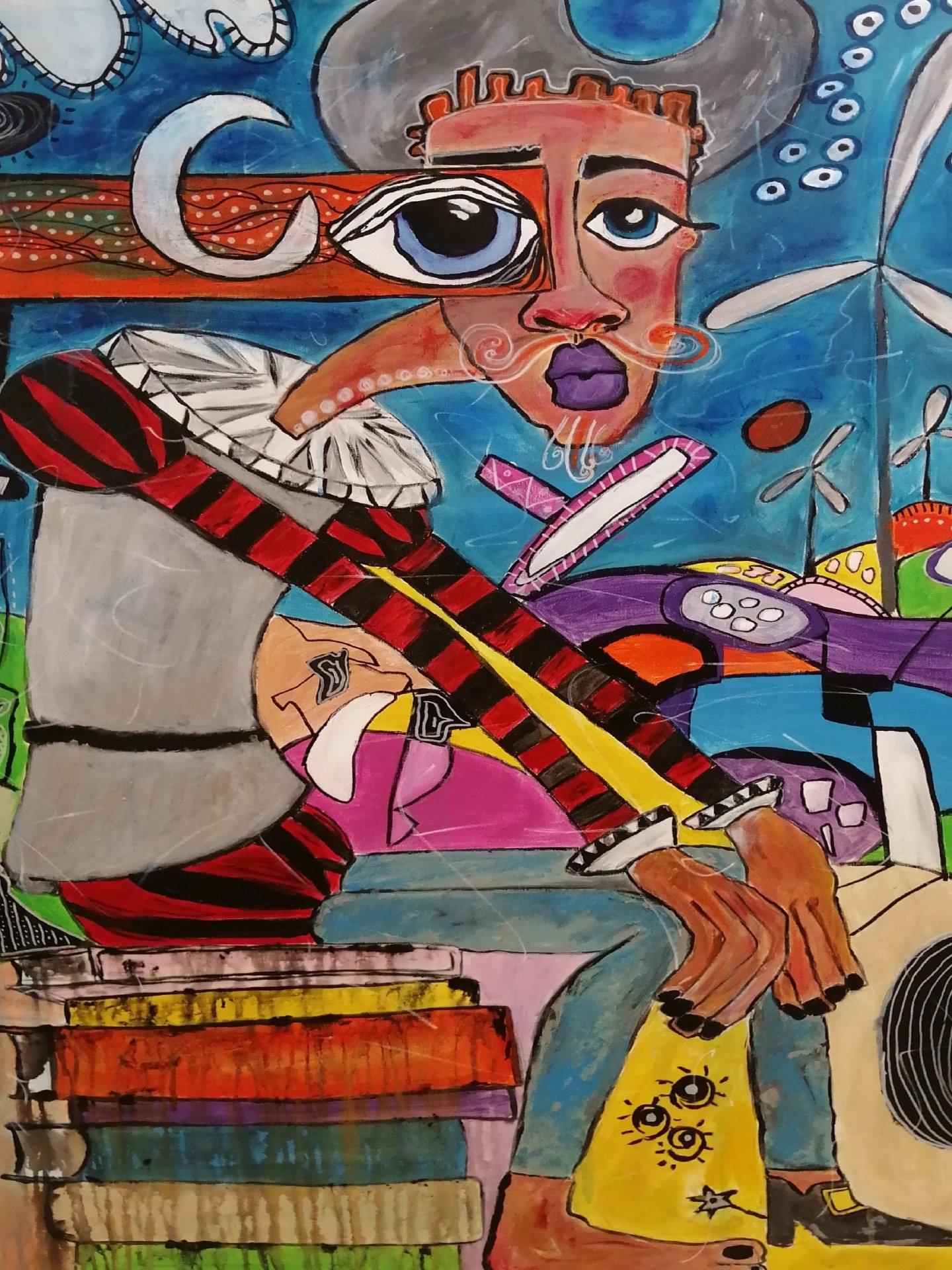 Knight Spirit: Don Quixote in Modern Life Painting by Rana ALSEBAI