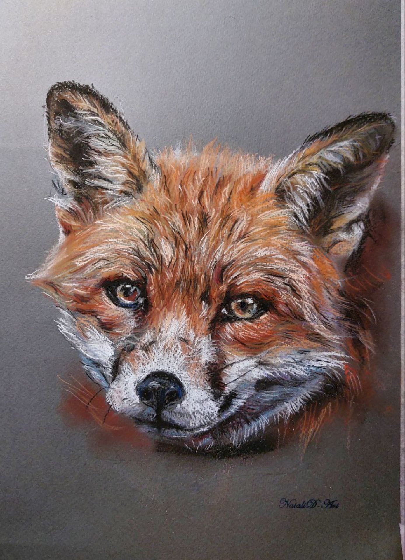 Малюнок «Малюк-Лис: Природа та Вуса» - Натали Дидух