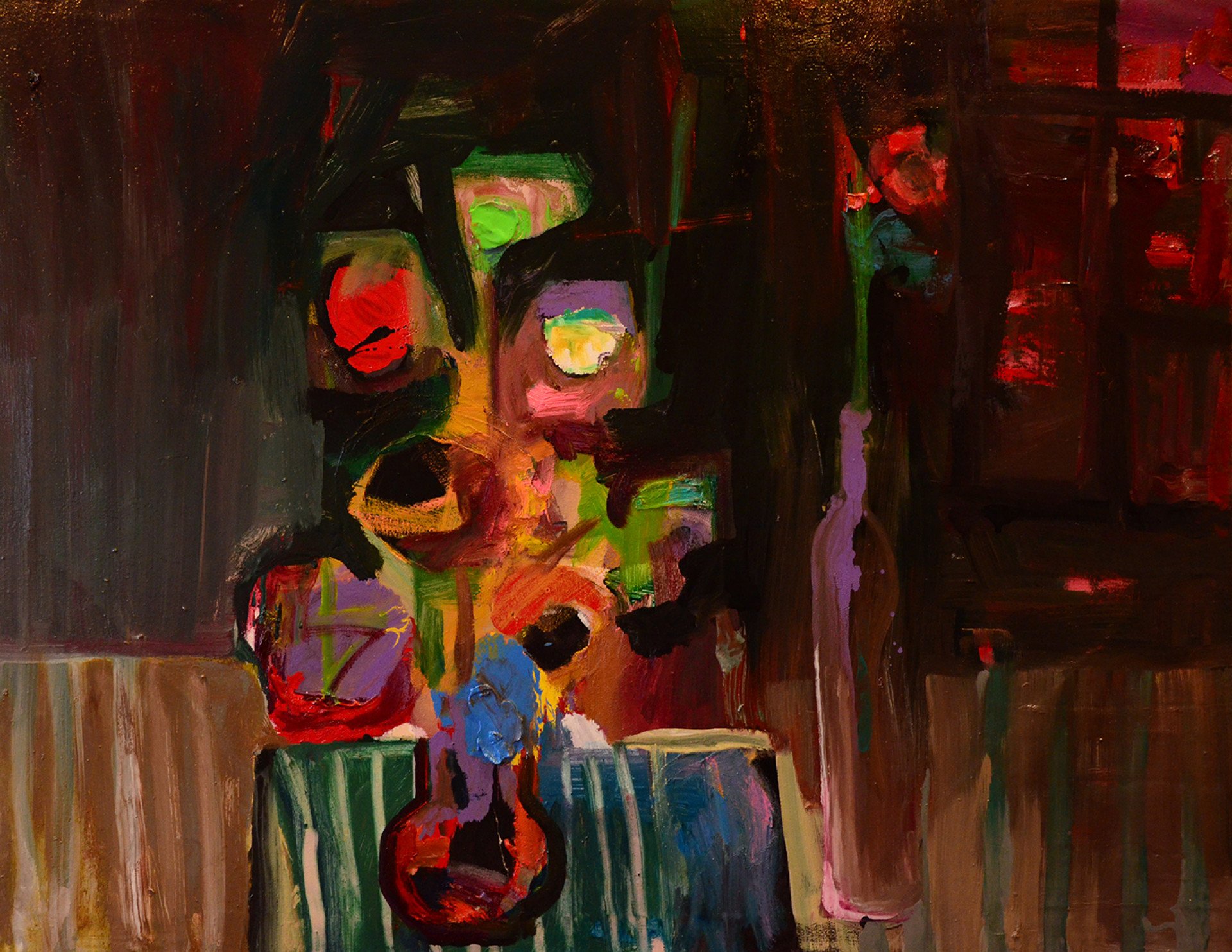 Holiday night Painting by Igor Melnyk - Jose Art Gallery