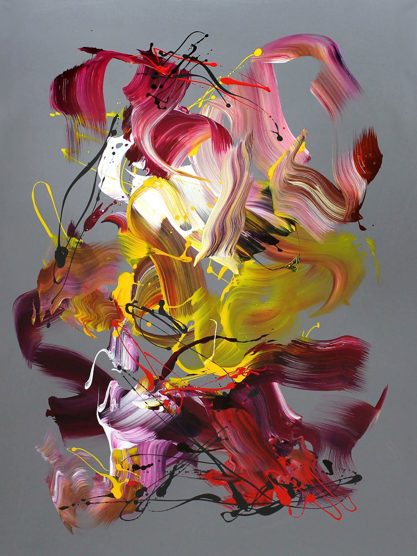 Inner Flow Painting by Paresh Nrshinga - Jose Art Gallery