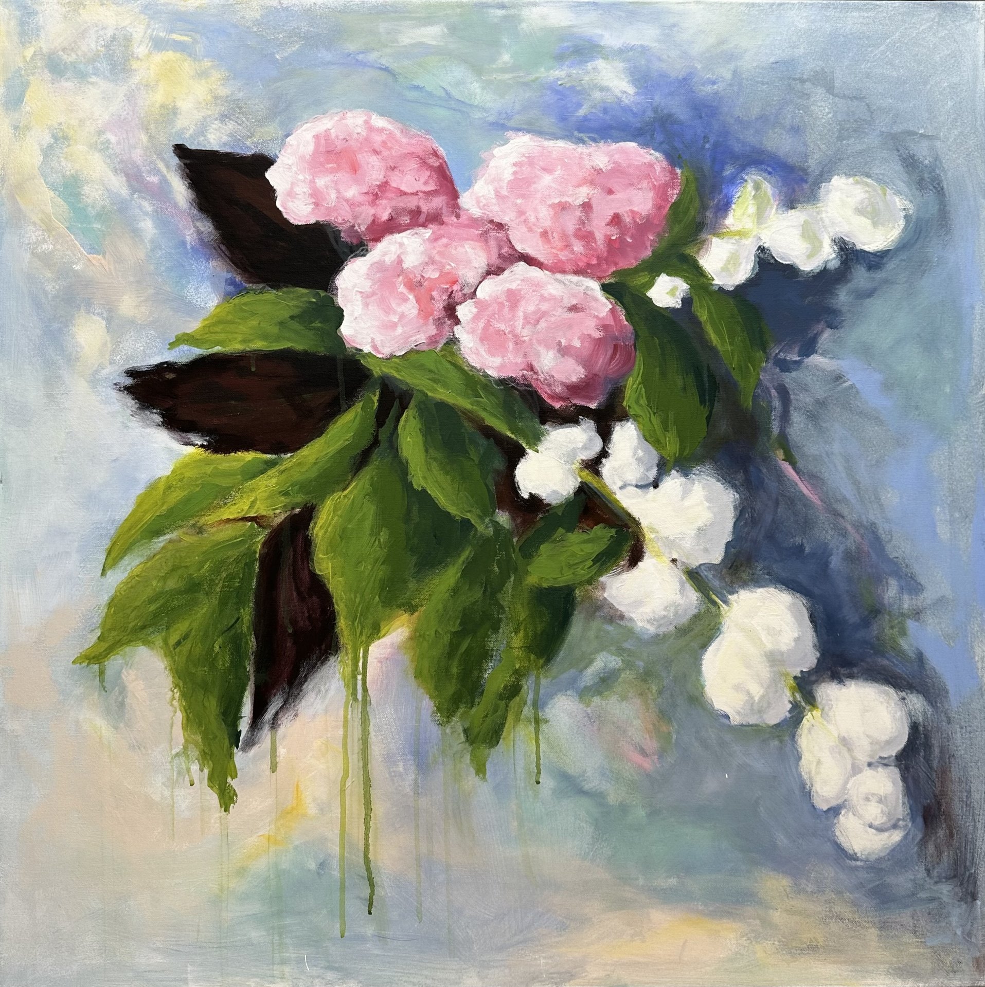 Summer rush Painting by Iryna Bondar - Jose Art Gallery