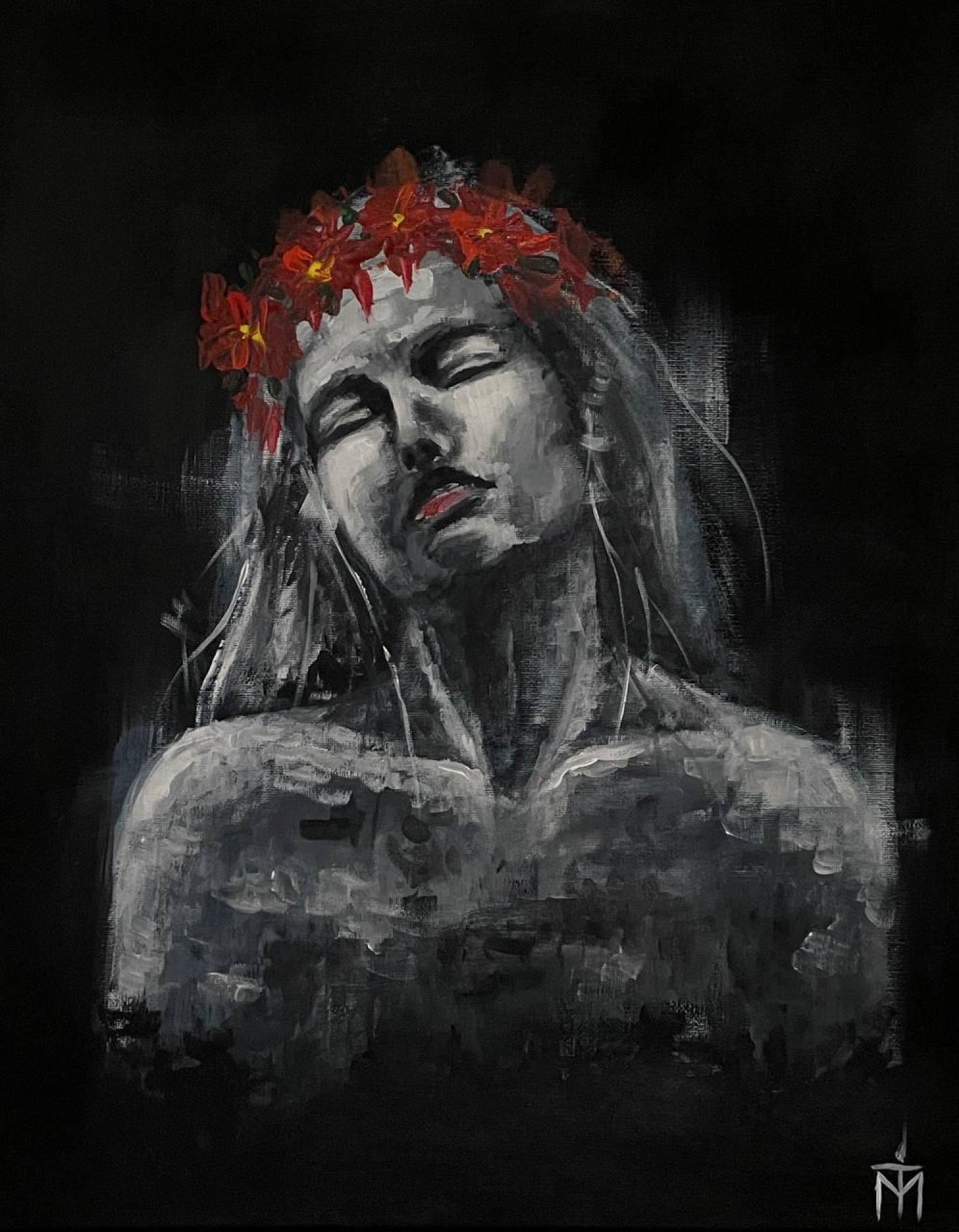 Ukraine Painting by Red - Jose Art Gallery