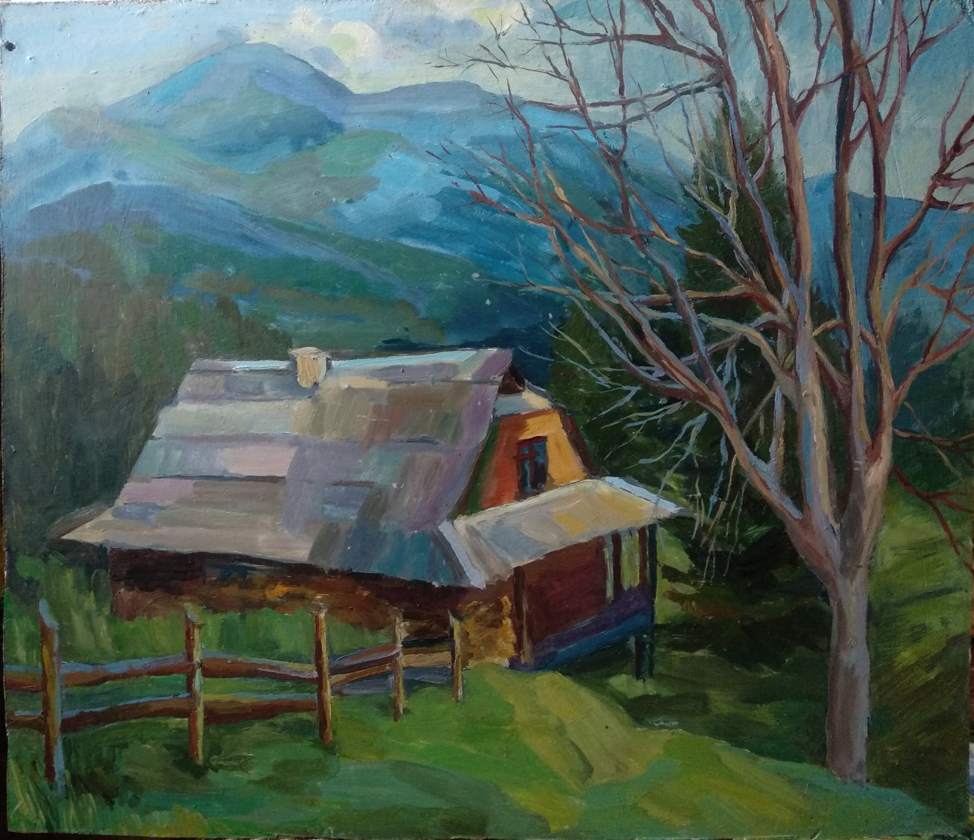 Lisova Painting by Ivanna Boyko - Jose Art Gallery