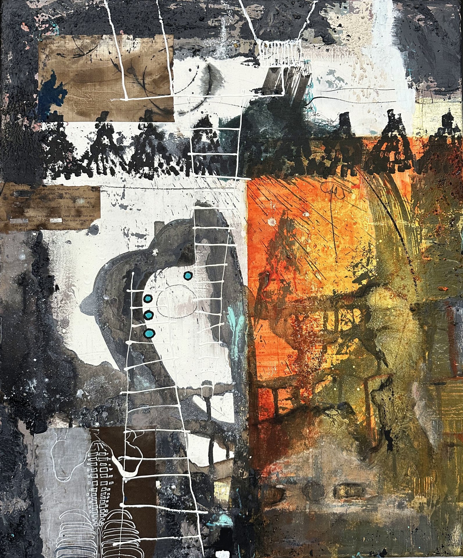 Petrichor in November Painting by Noumenona