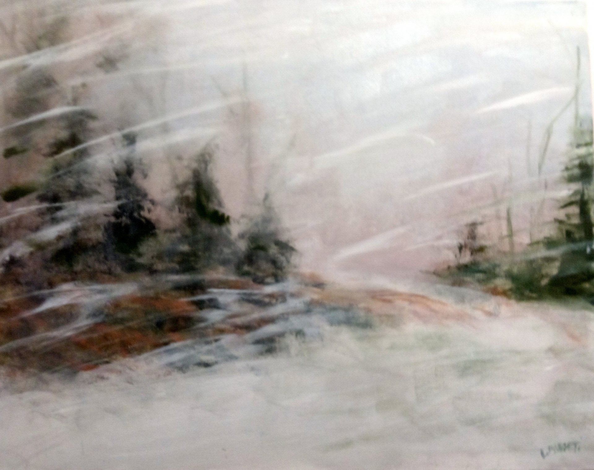 White Out Drawing - Lucia Alberti - Jose Art Gallery