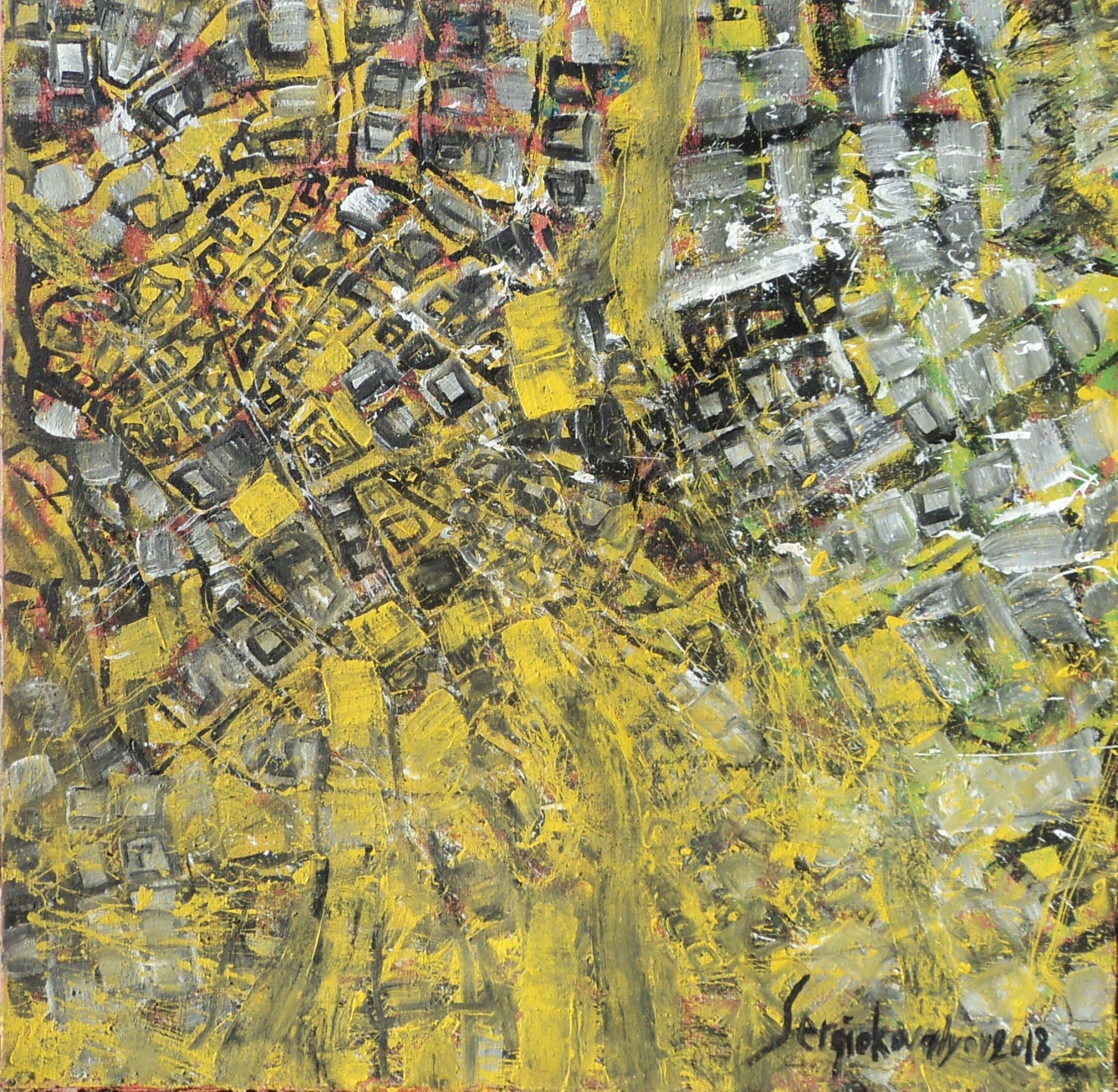 Humans cobweb Painting by Sergio Kovalov - Jose Art Gallery