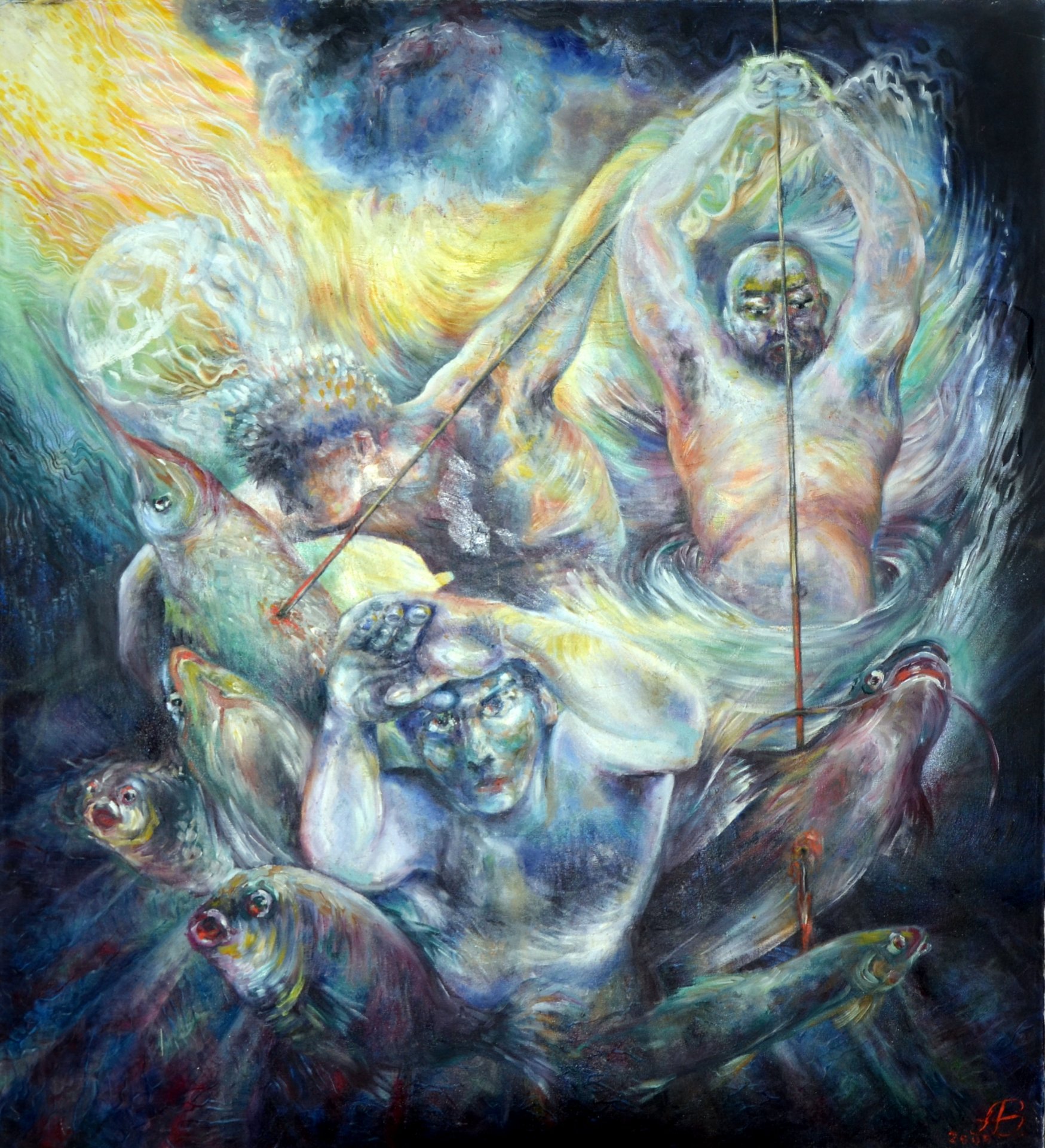 Pesca Pintura de Aljona Frantaseva (Belaja)