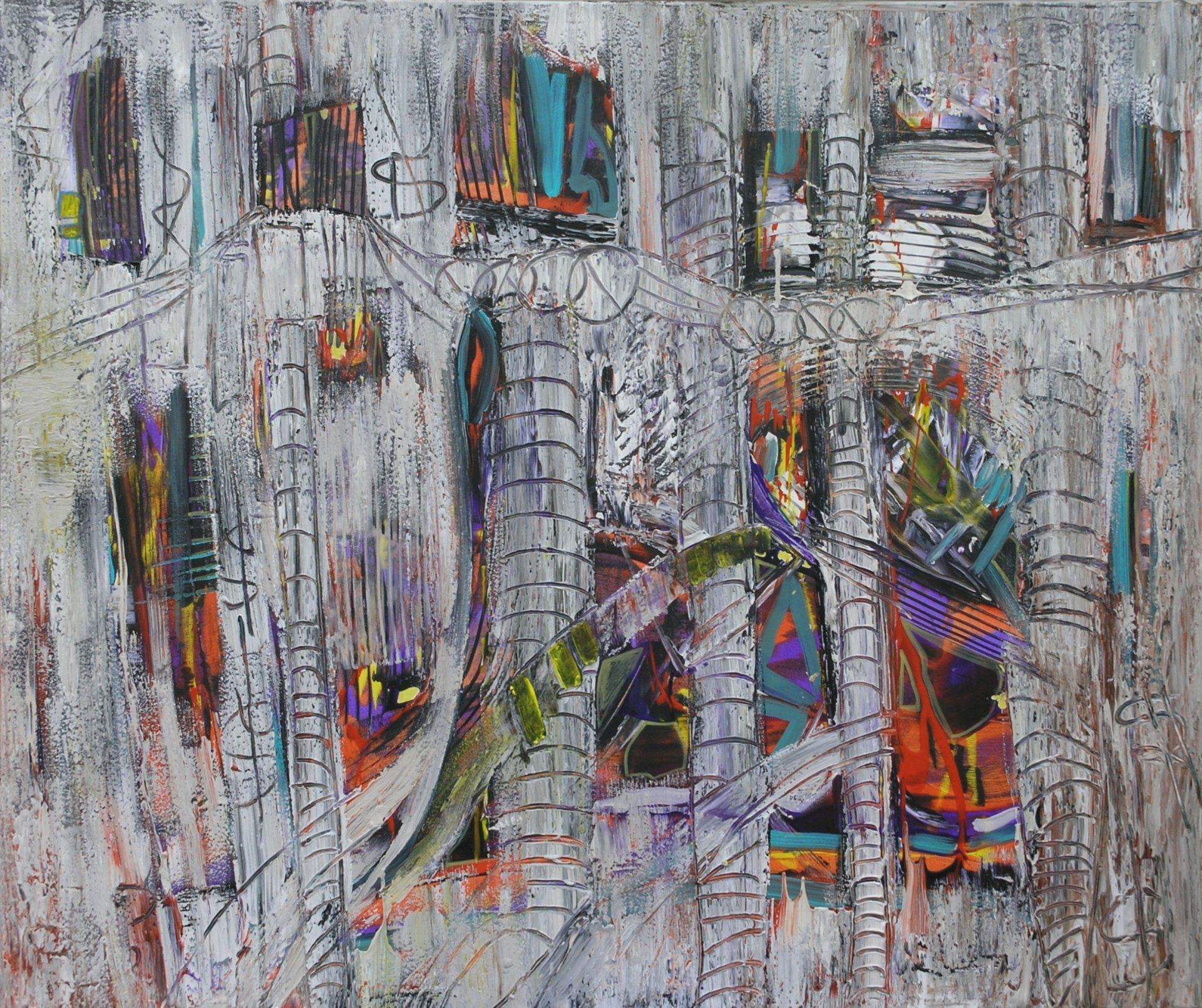 Fade to Grey Painting by Loretta Kaltenhauser