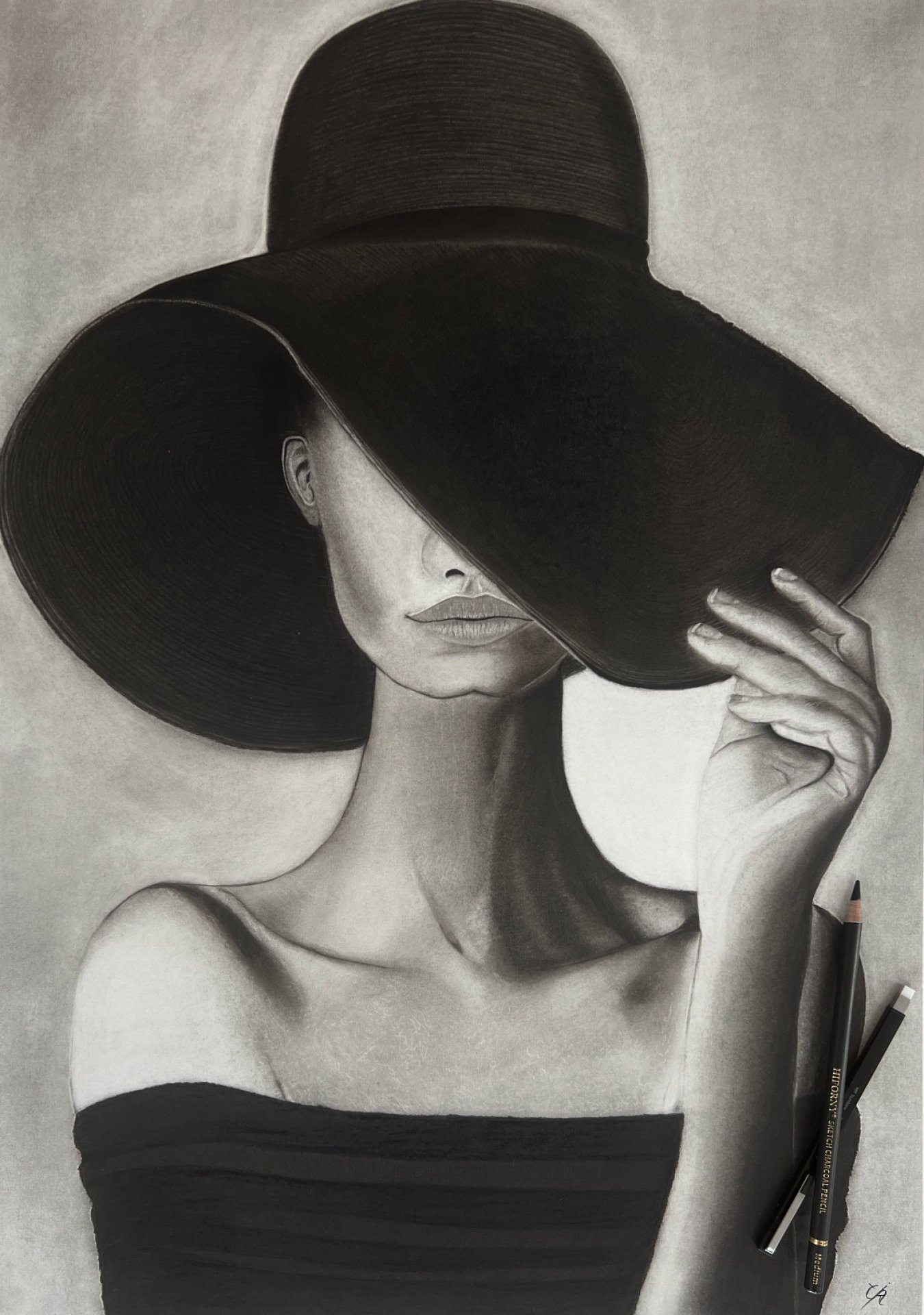 Soul Window: Insight into the Soul Drawing - Krisztina Varga