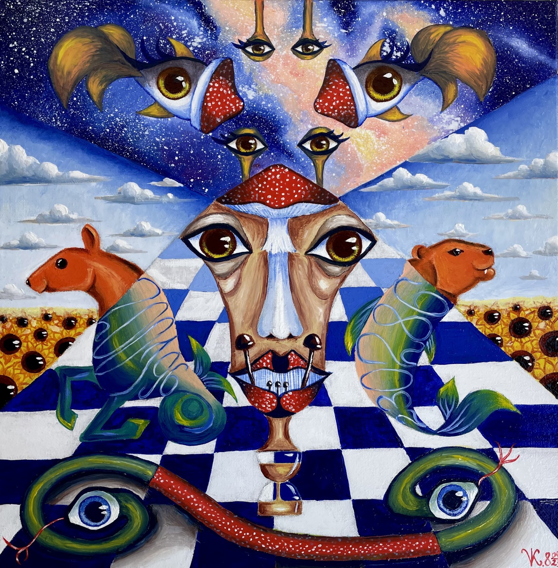 Antir Painting by Valeriia Kravchenko - Jose Art Gallery