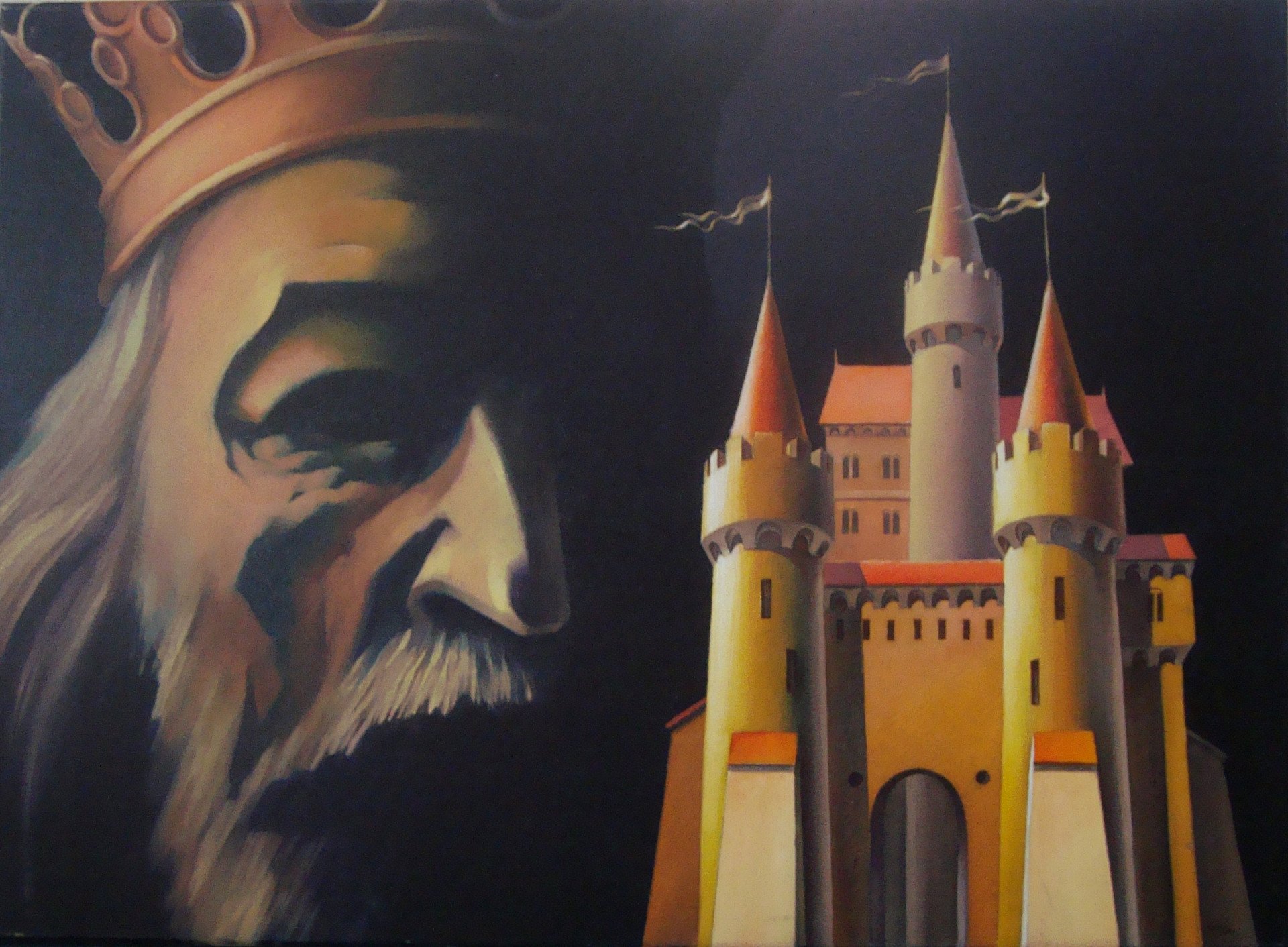 King Painting by Mykola Mamchur - Jose Art Gallery