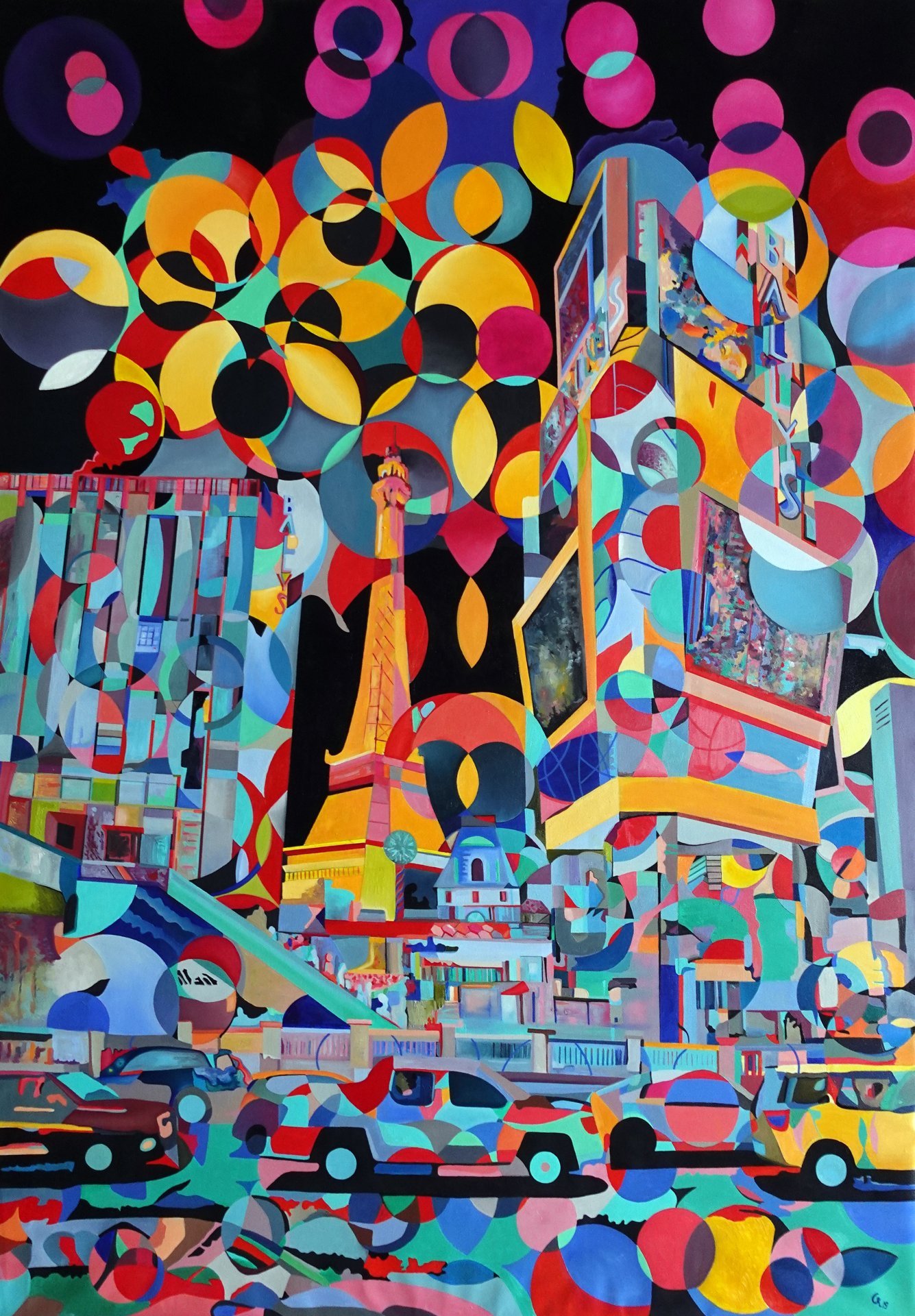 Magic City Painting by Constantin Roucault