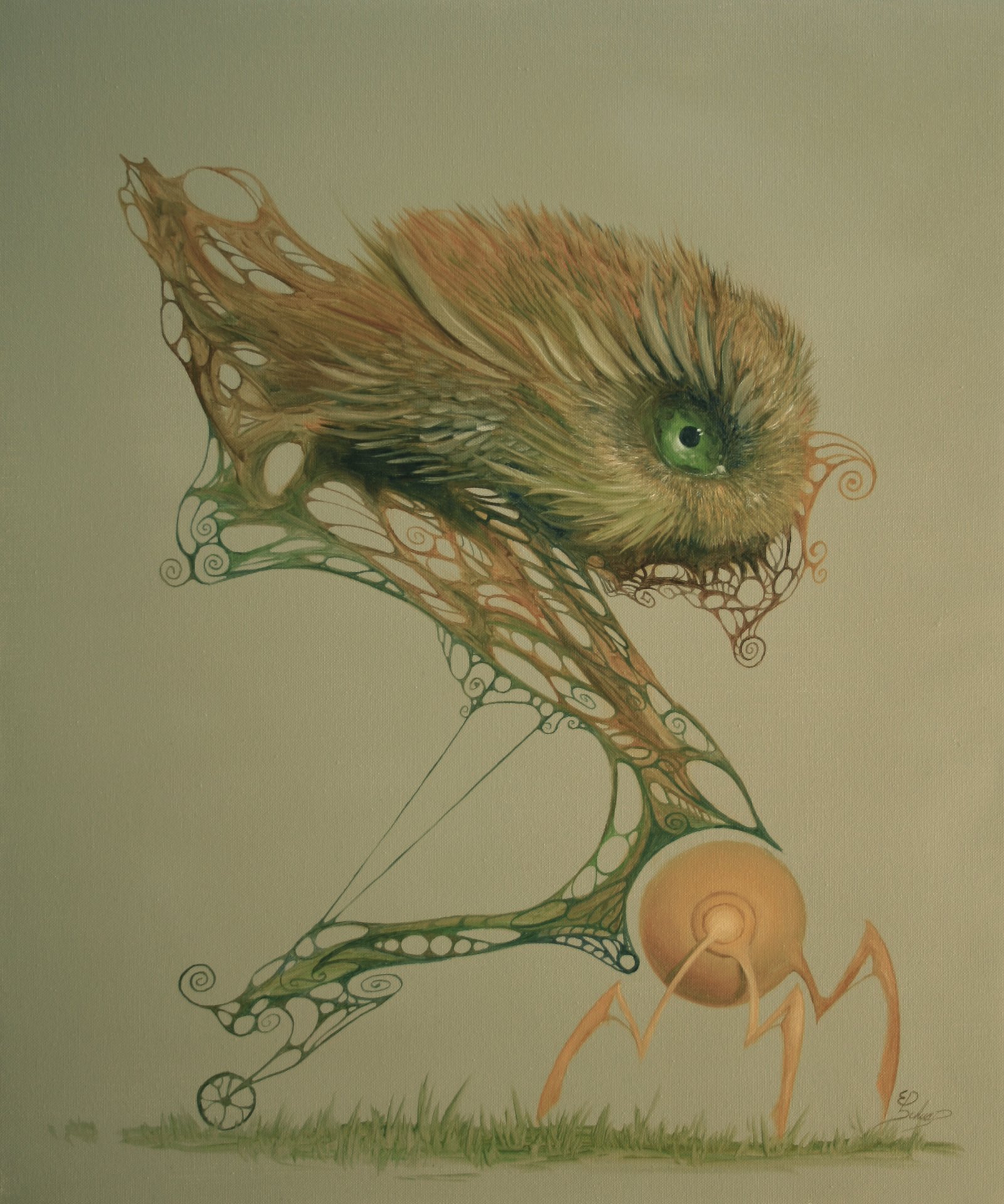 Speedster Painting by Ed Schaap - Jose Art Gallery