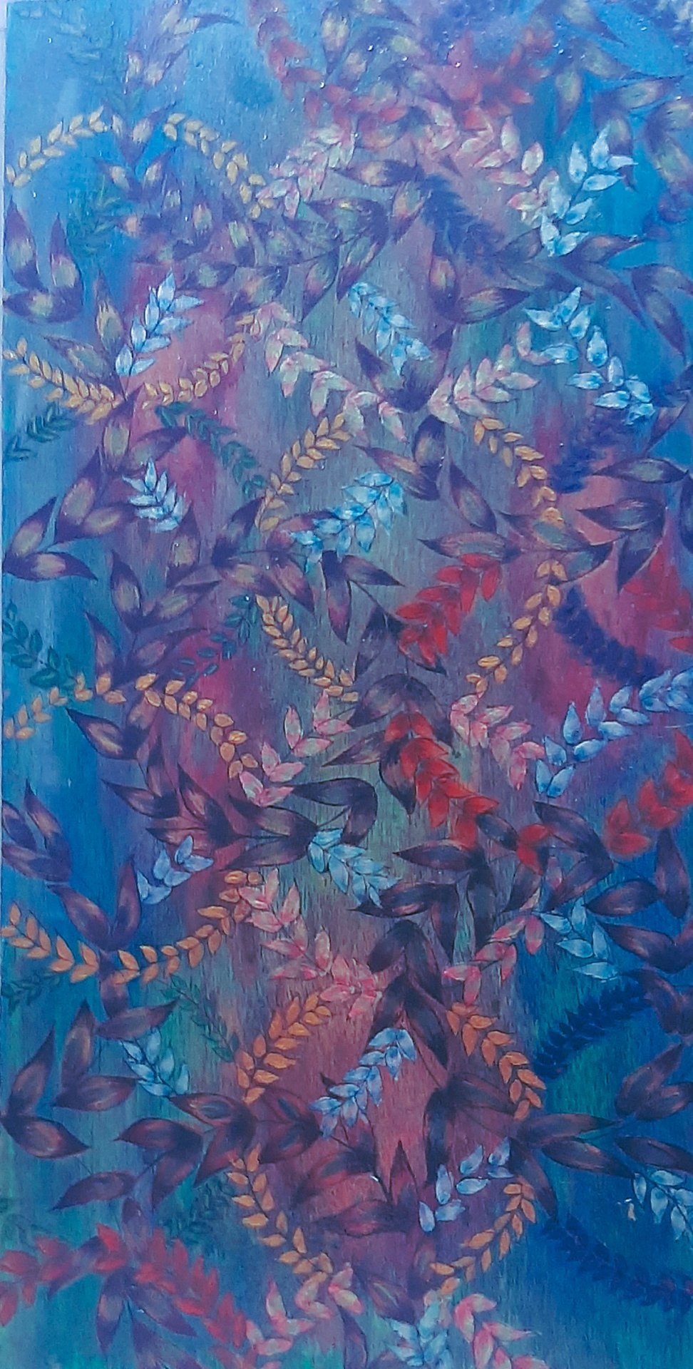 Floral Communications Painting by Pari - Jose Art Gallery