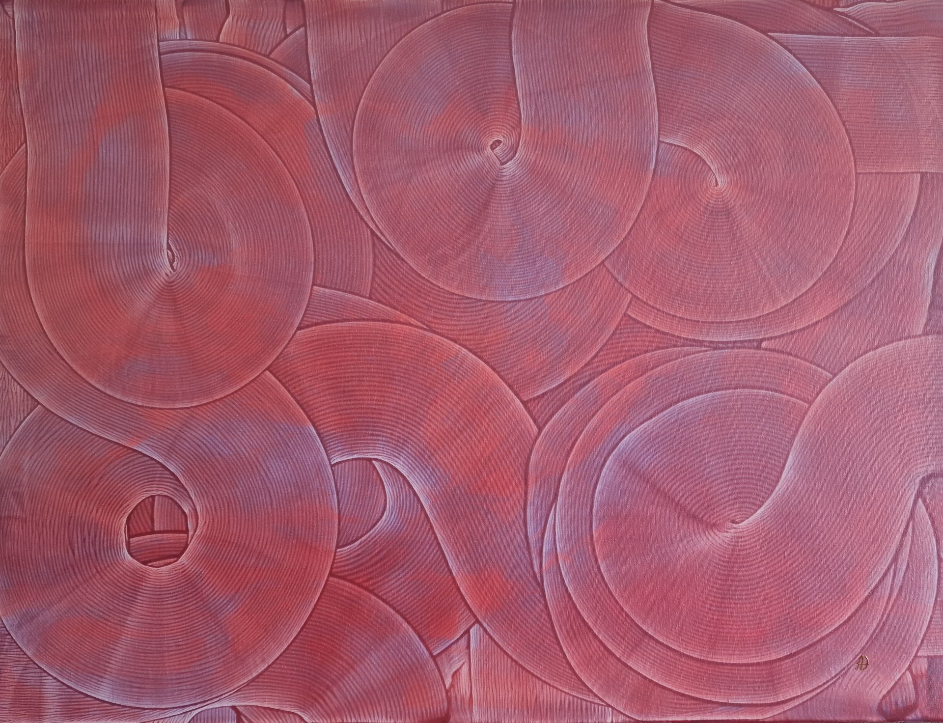 Silk Patterns Painting by Anastasiia Doro - Jose Art Gallery