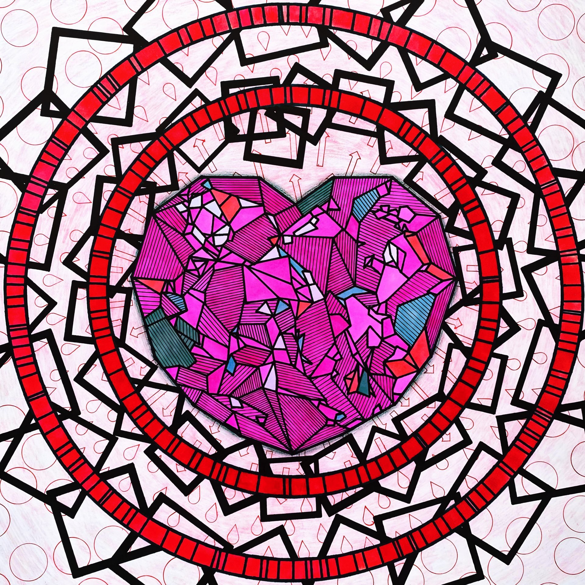 In Love Painting by #artdjartem - Jose Art Gallery