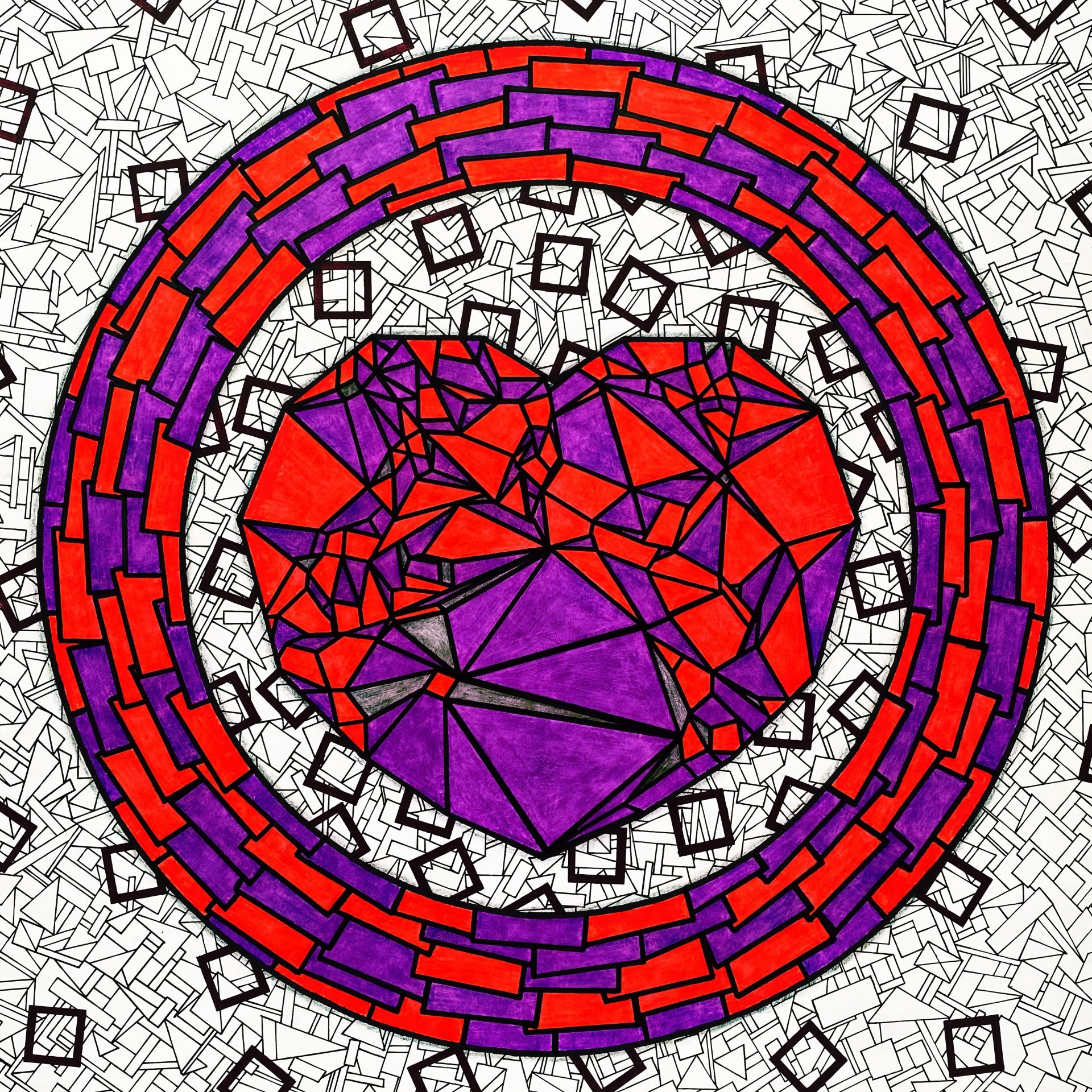 In Love (Edit) Drawing - #artdjartem - Jose Art Gallery