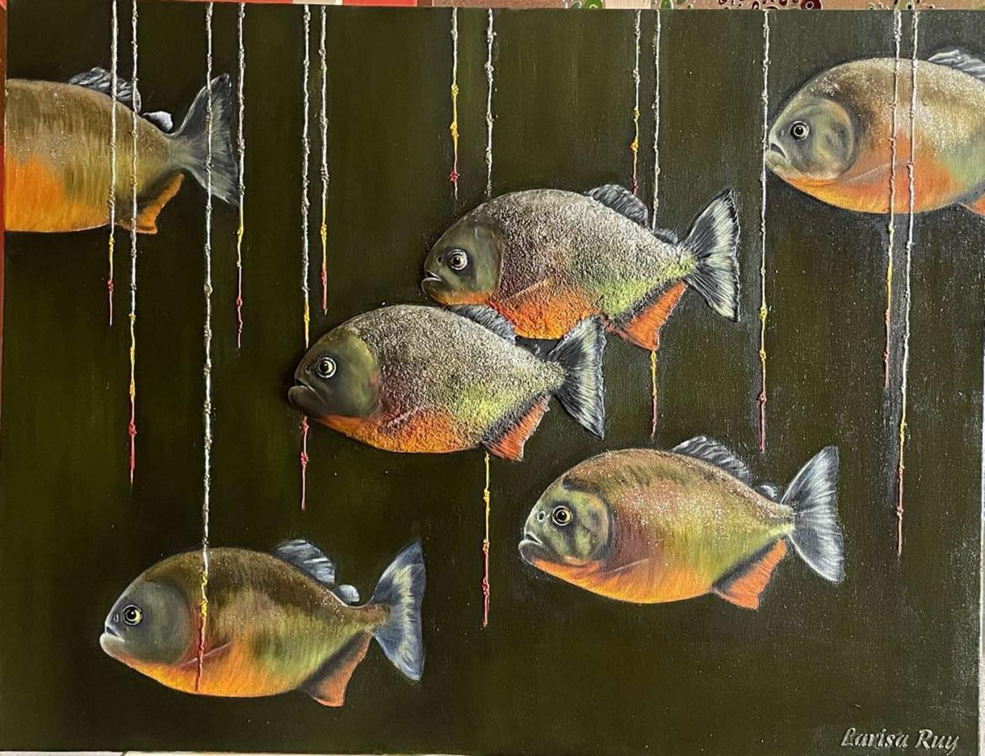 Pack Painting by Larisa Ruy - Jose Art Gallery