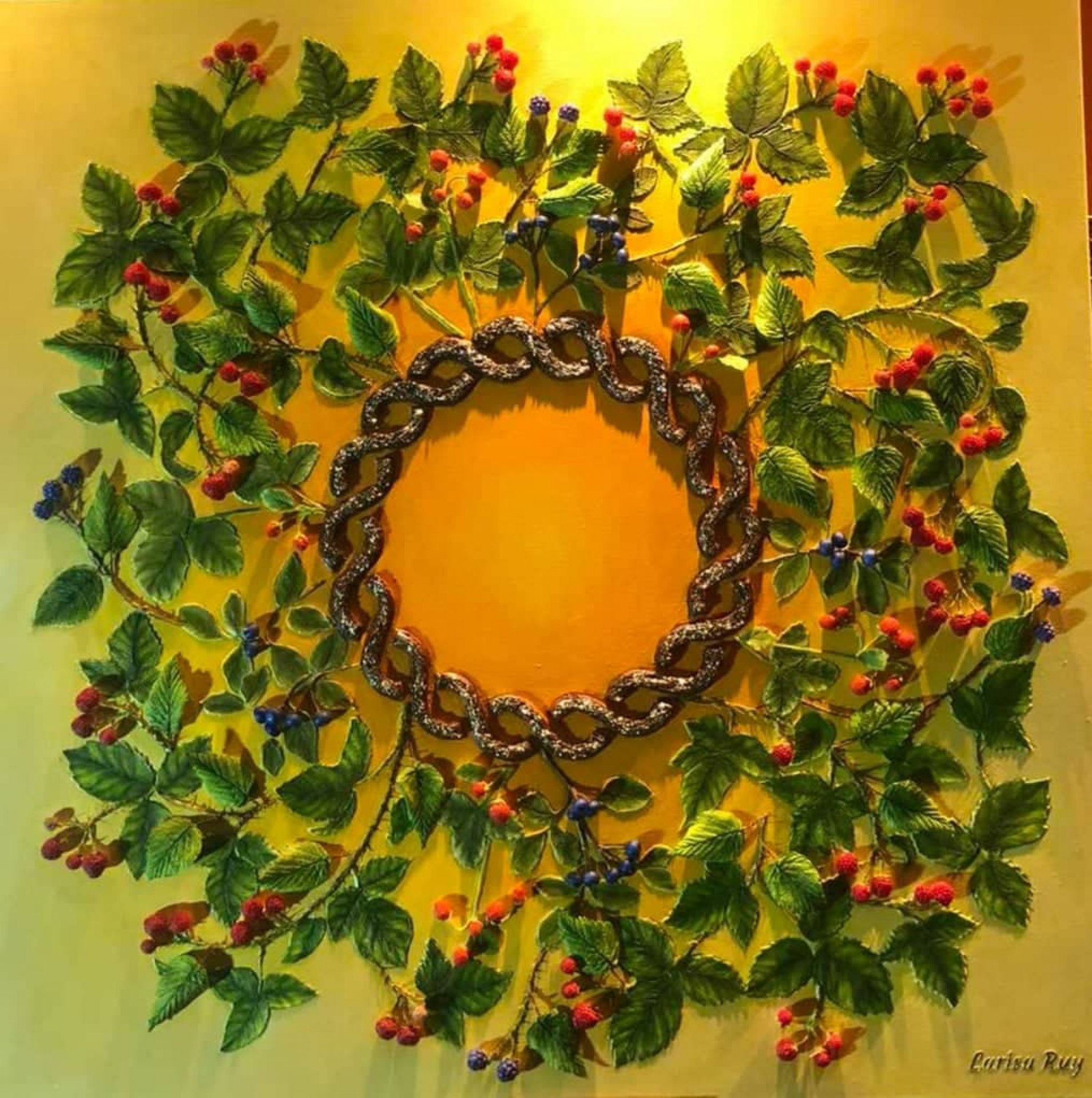 Forest Glade Painting by Larisa Ruy - Jose Art Gallery