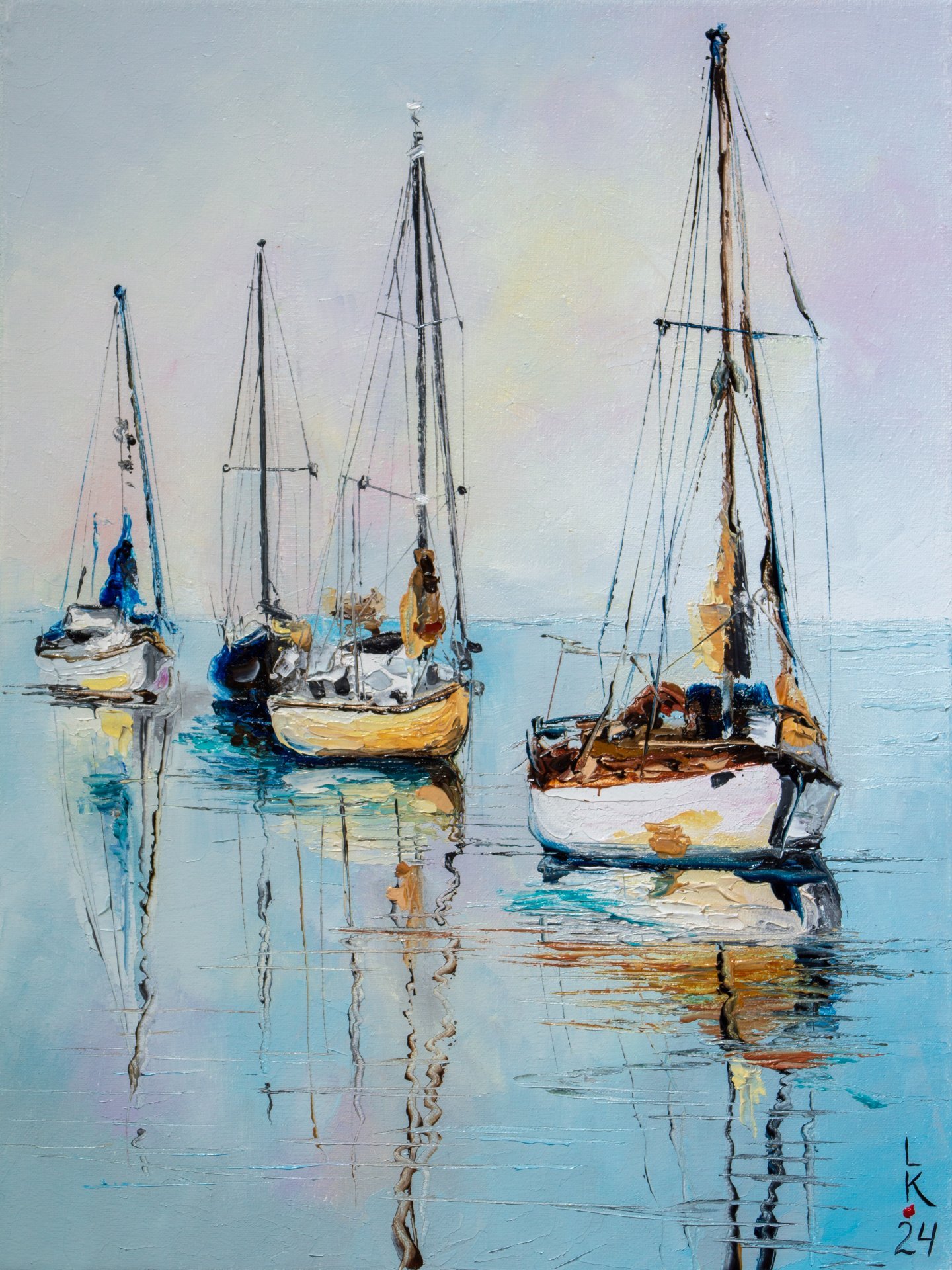 Dipinto «Calma completa», Liubov Kuptsova - Jose Art Gallery