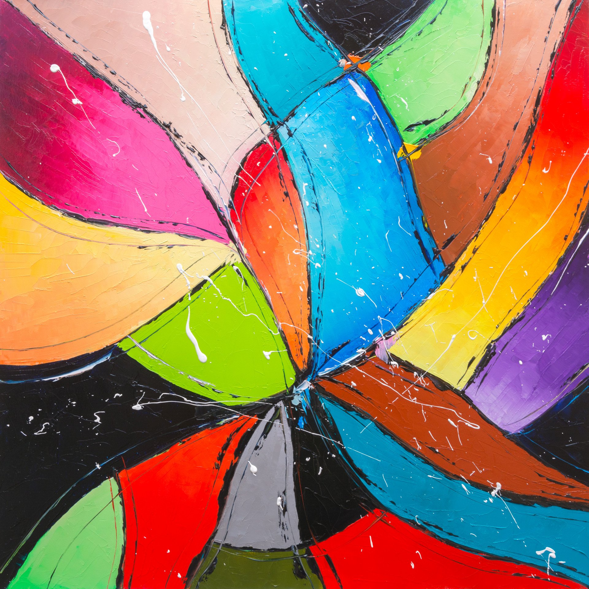 COLOR FANTASY 4 Painting by Liubov Kuptsova