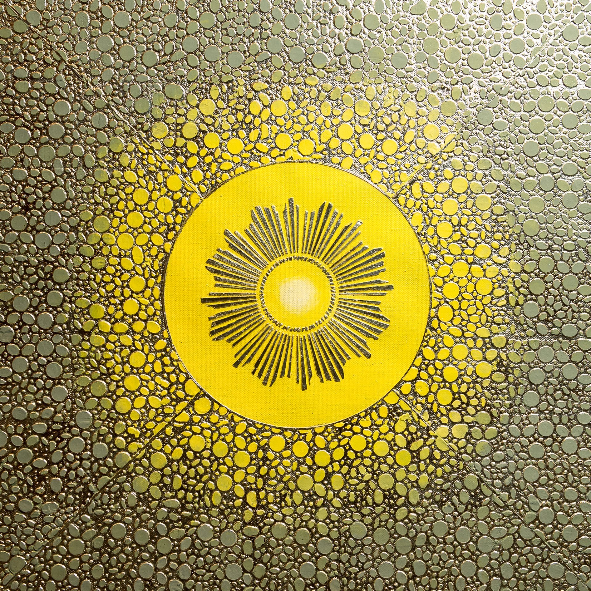 Money mandala Escultura - Larisa Ruy - Jose Art Gallery