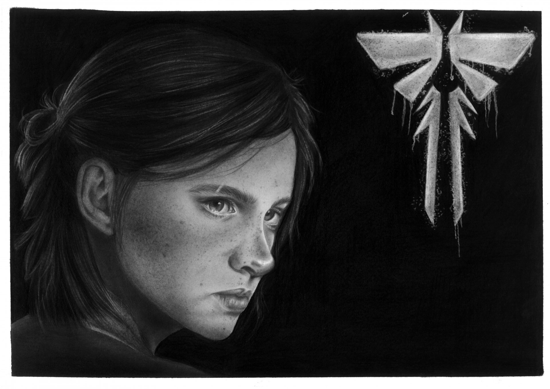 Scars of Survival Drawing - Natalia Semenenko