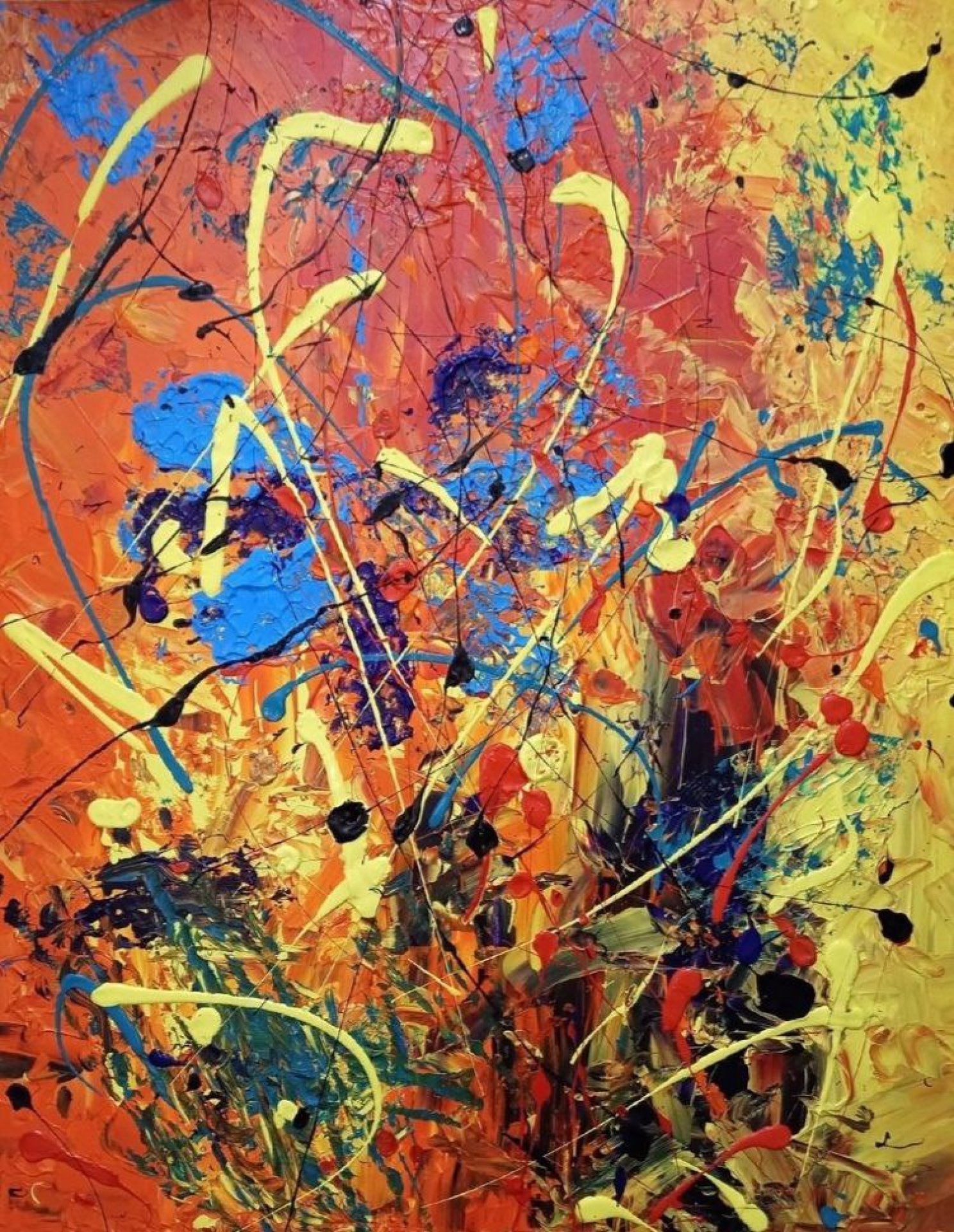 Abstraction Fantasy Painting by Anastasiya Koroleva