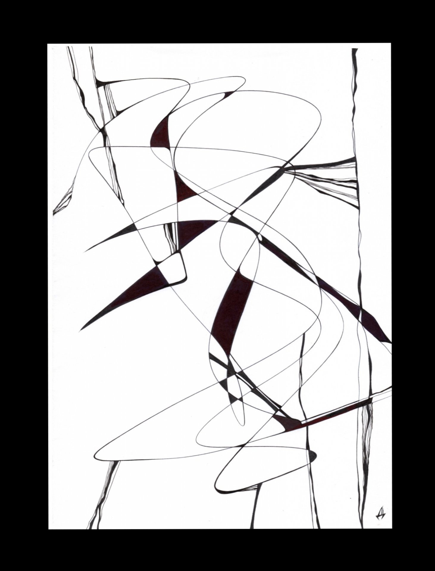 Output of emotions Drawing - Diana Ilnytska